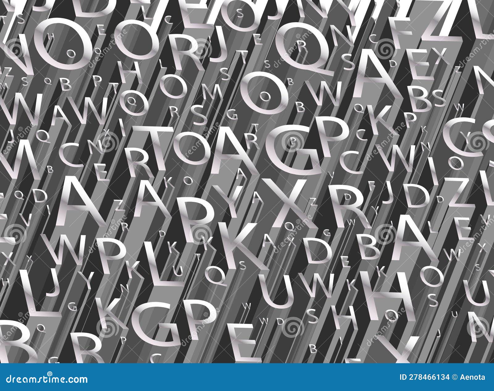 3D Letters Vector Brilliant Alphabet Symbol Background Stock Vector ...