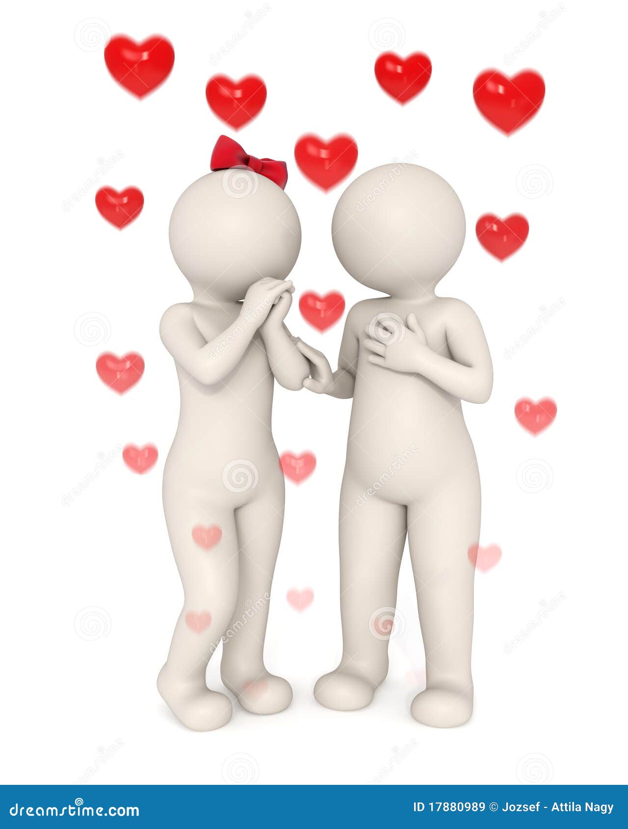 3d lovers talking stock illustration. Illustration of motion - 17880989