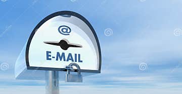 3d mail box stock image. Image of communications, lock - 1902071