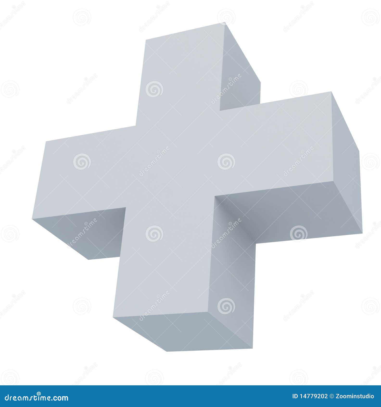 3D mais o símbolo ilustração stock. Ilustração de escola - 14779202