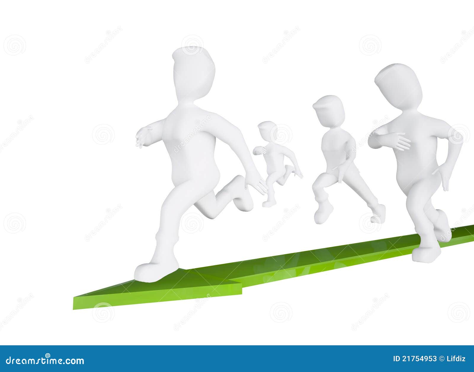 3d man stock illustration. Illustration of comparison - 21754953