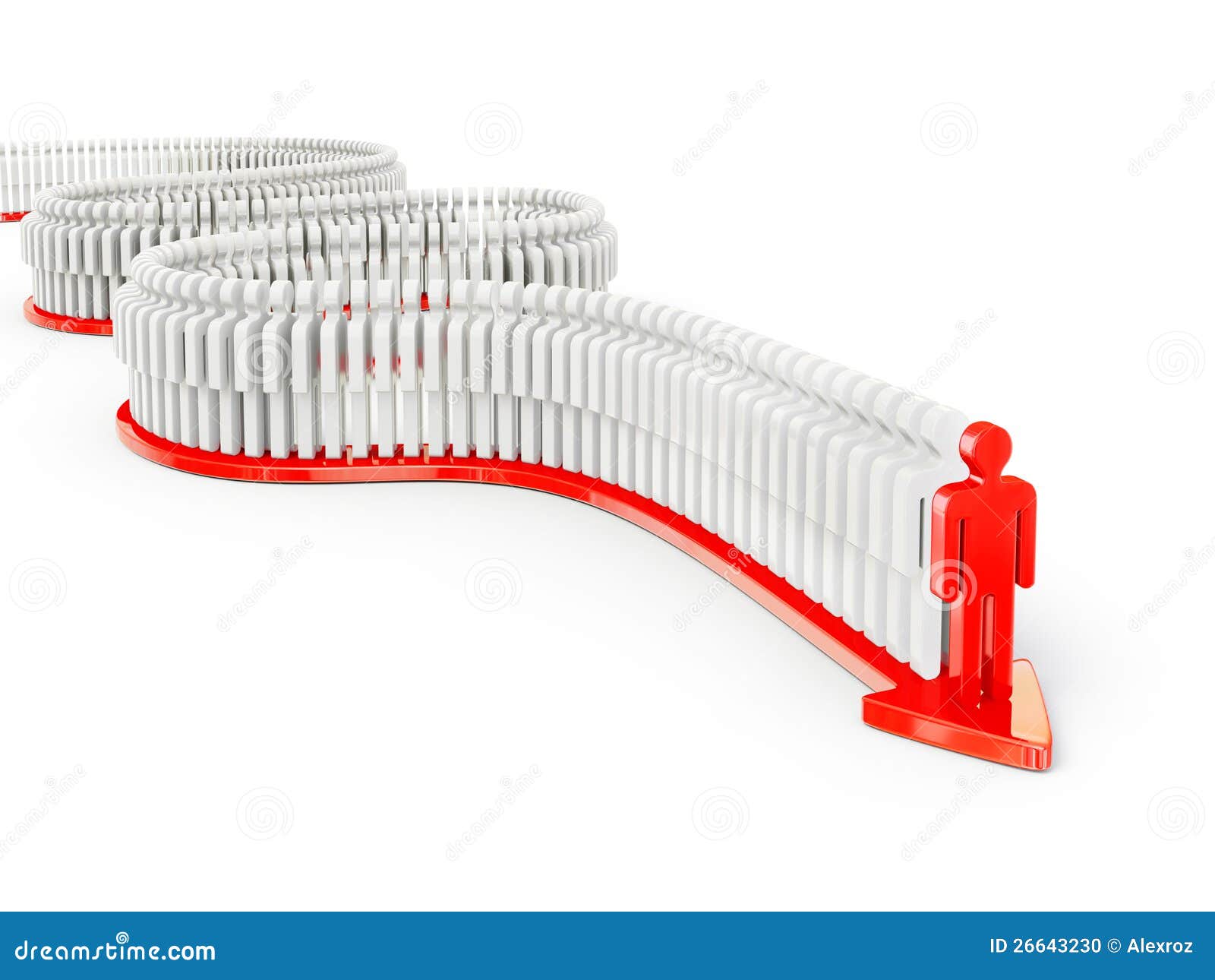 3d man stock illustration. Illustration of organized - 26643230