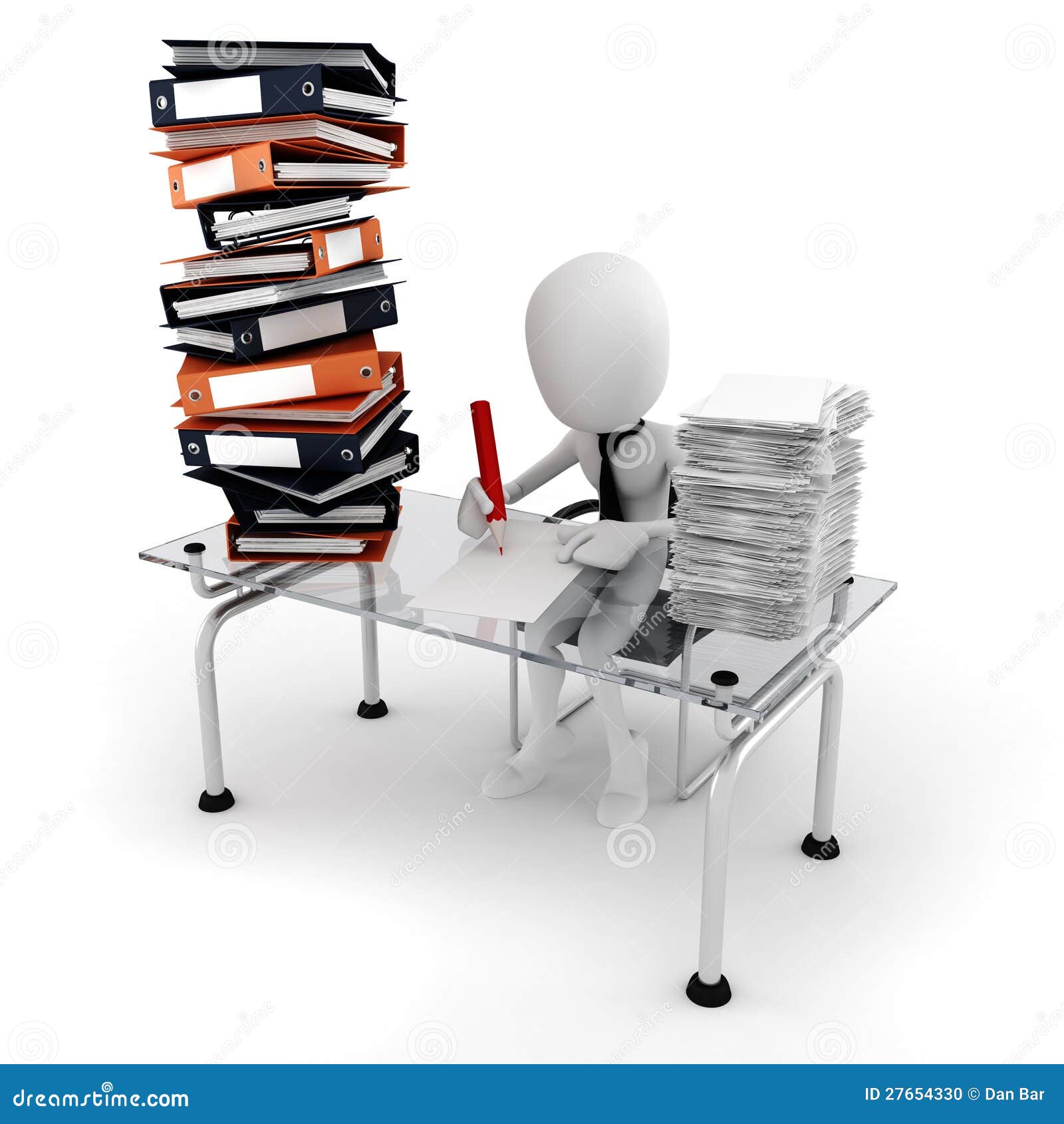 3d Man Business Man Working Hard Stock Illustration - Illustration of ... 3d Man Business Man Working Hard Stock Illustration - Illustration of ...
