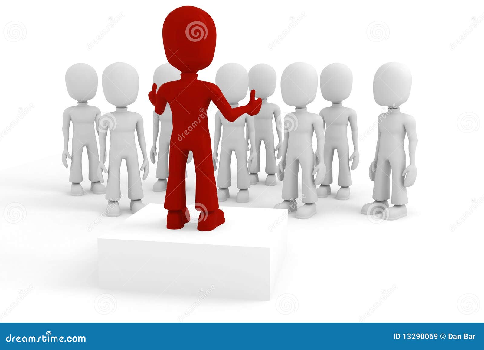 3d man conference stock illustration. Illustration of discussion - 13290069
