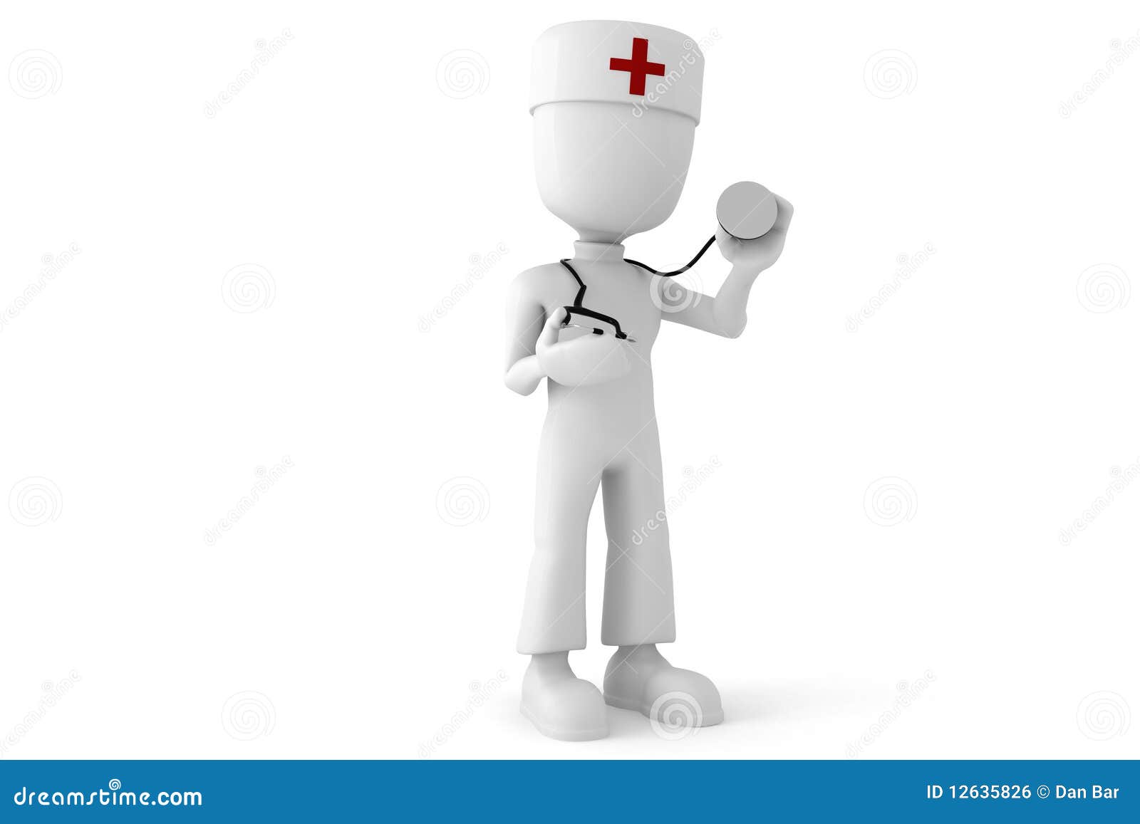 3d man doctor stock illustration. Illustration of healthcare - 12635826