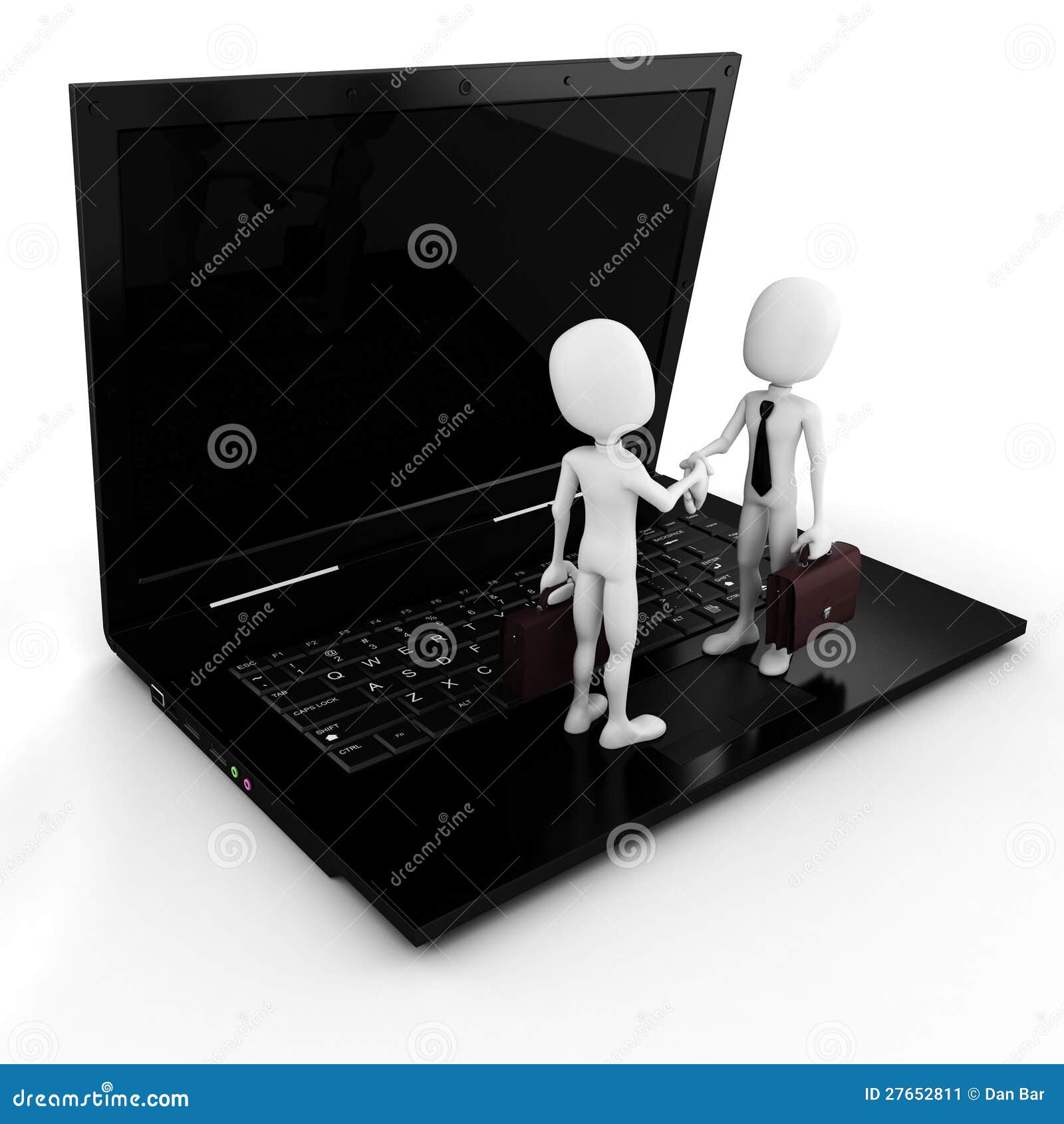 3d Man Global Business Concept Stock Illustration - Illustration of ...
