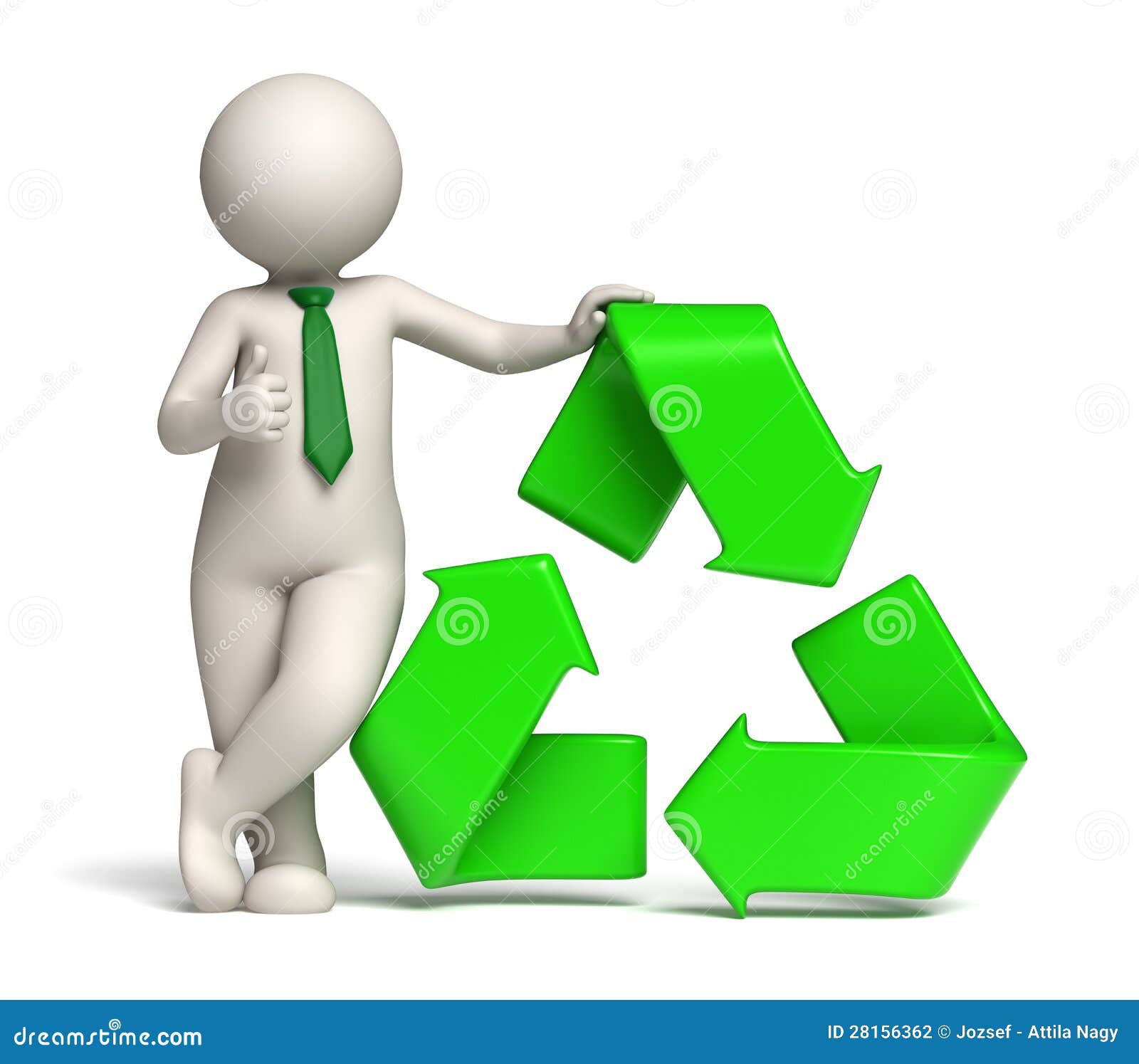 Recycle Man Icon