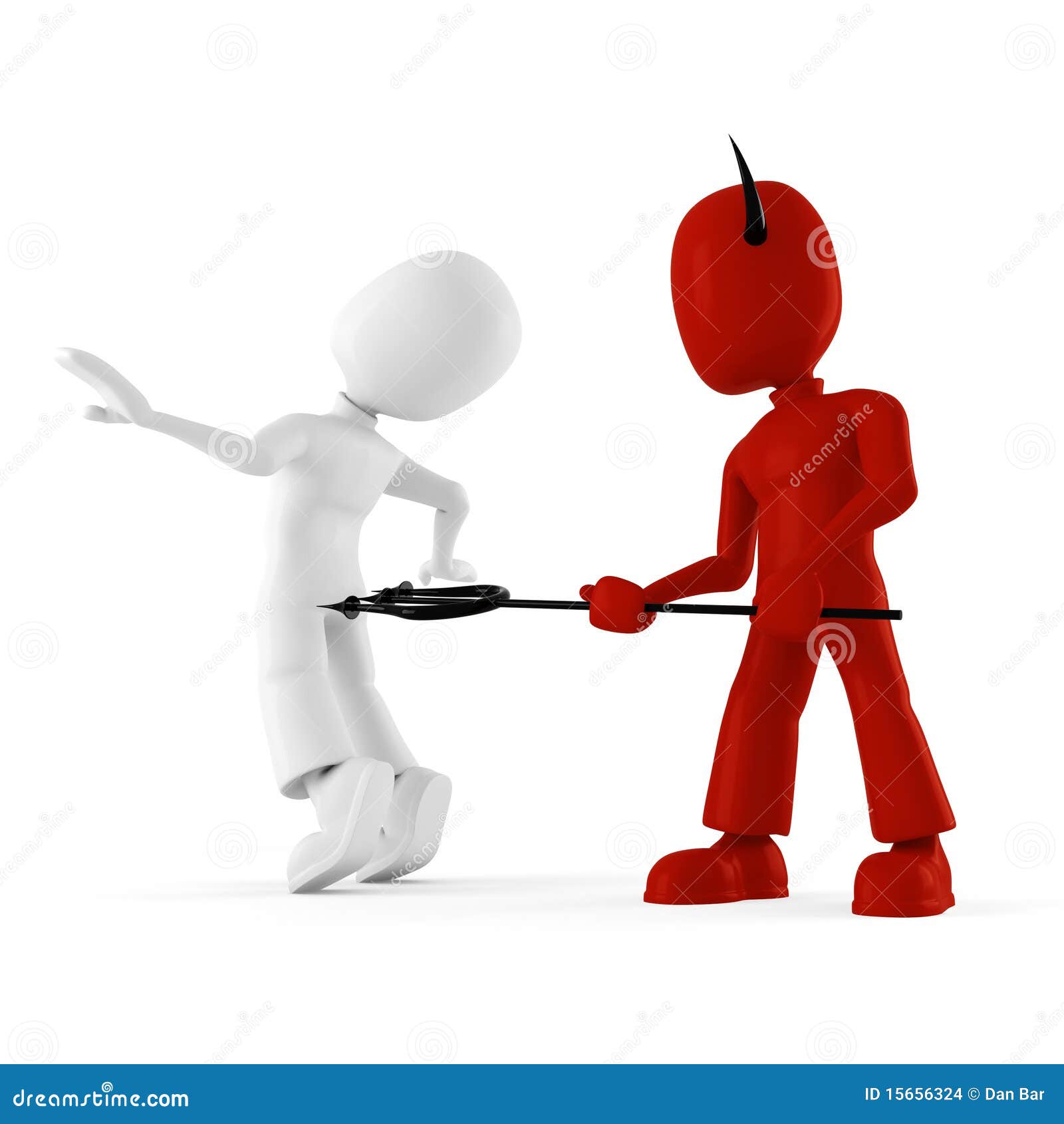 3d Man, Halloween Costume Party Stock Illustration - Illustration of ...