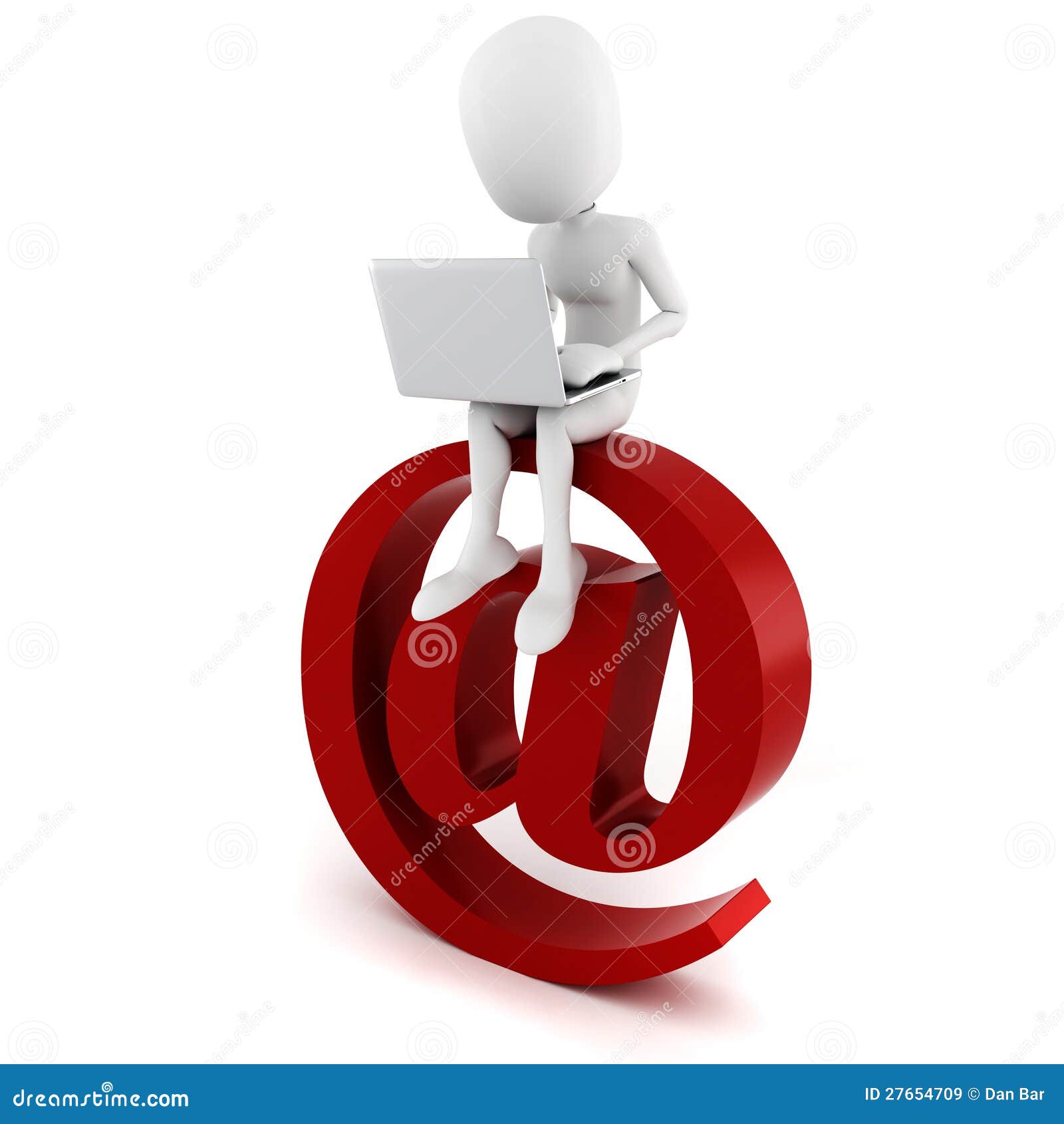 3d man internet concept stock illustration. Illustration of computer ...