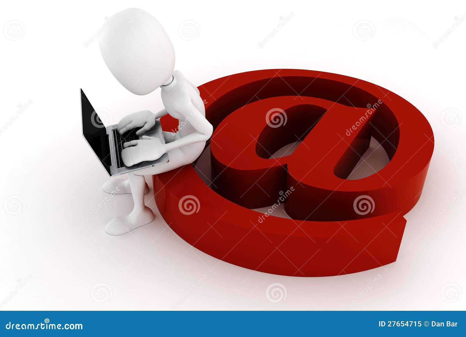 3d man internet concept stock illustration. Illustration of businessman ...