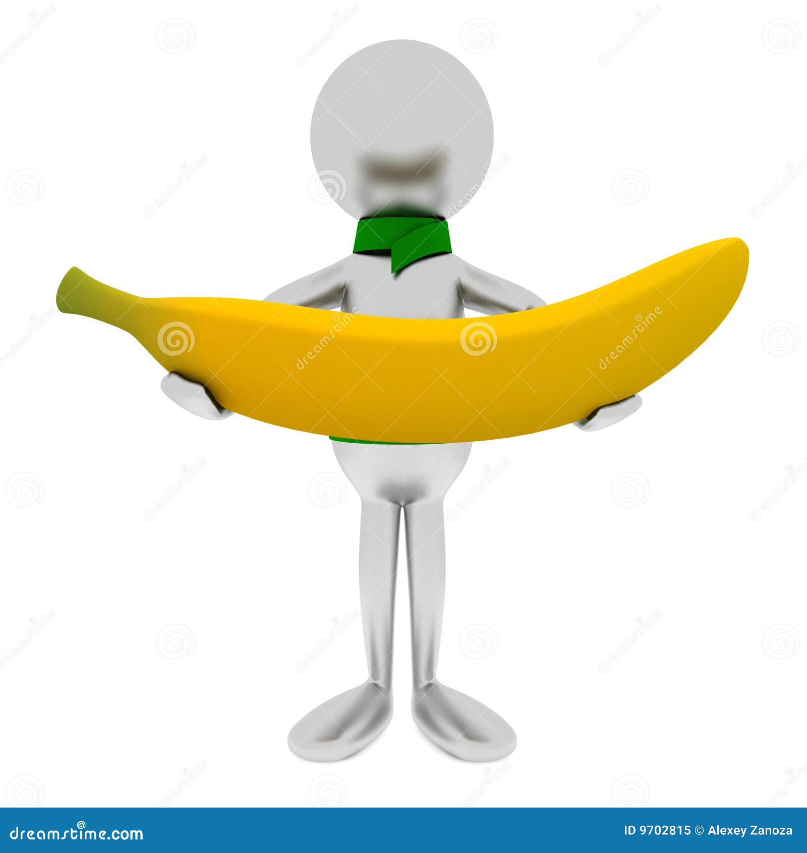 3D man isolated on white. stock illustration. Illustration of progress ...