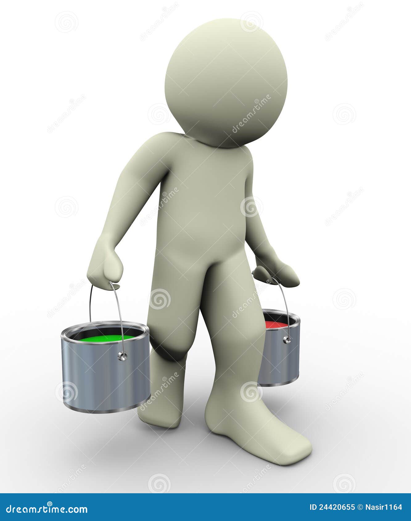 Throwing Paint Bucket