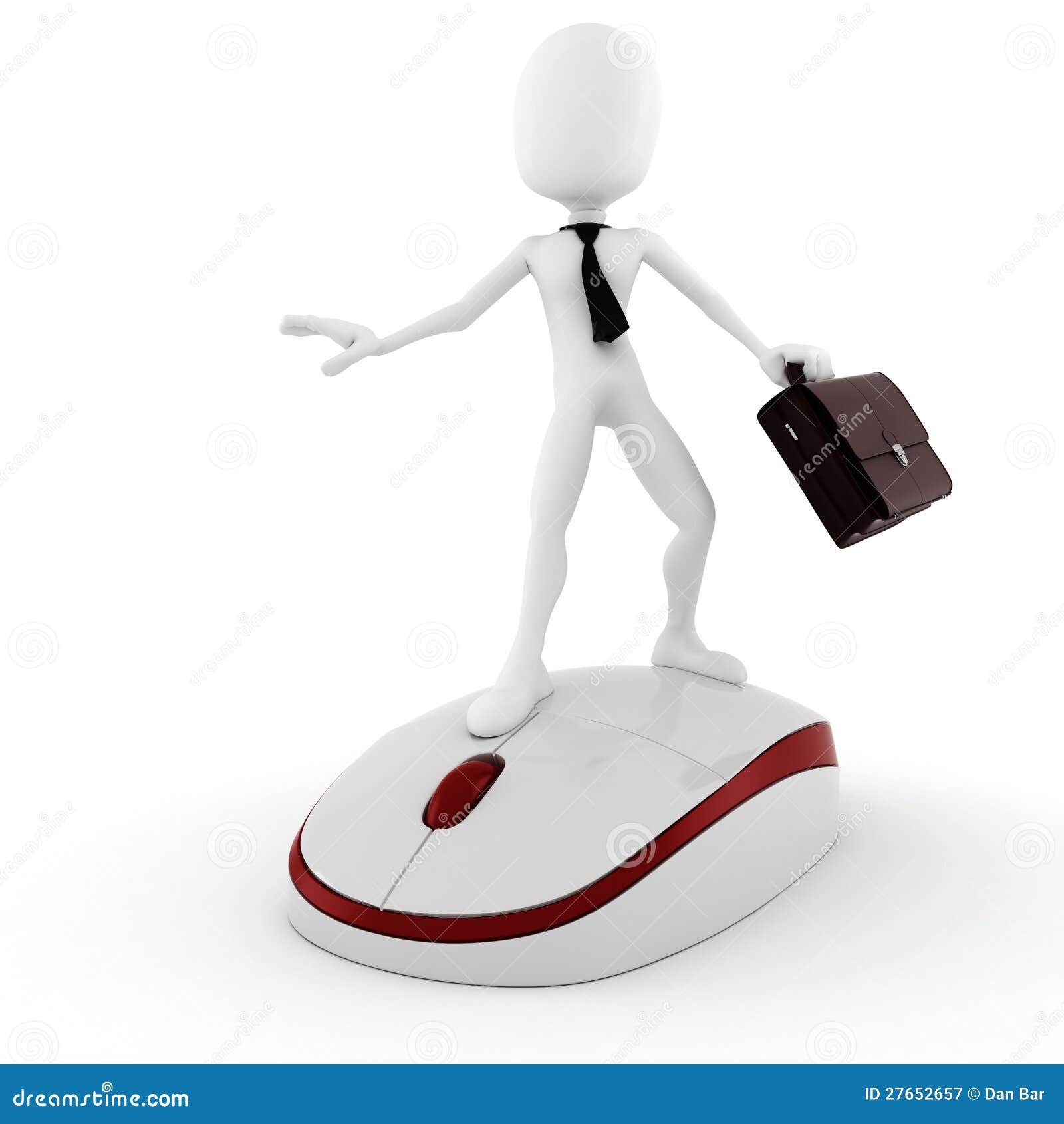 3d man surfing the web stock illustration. Illustration of computing ...