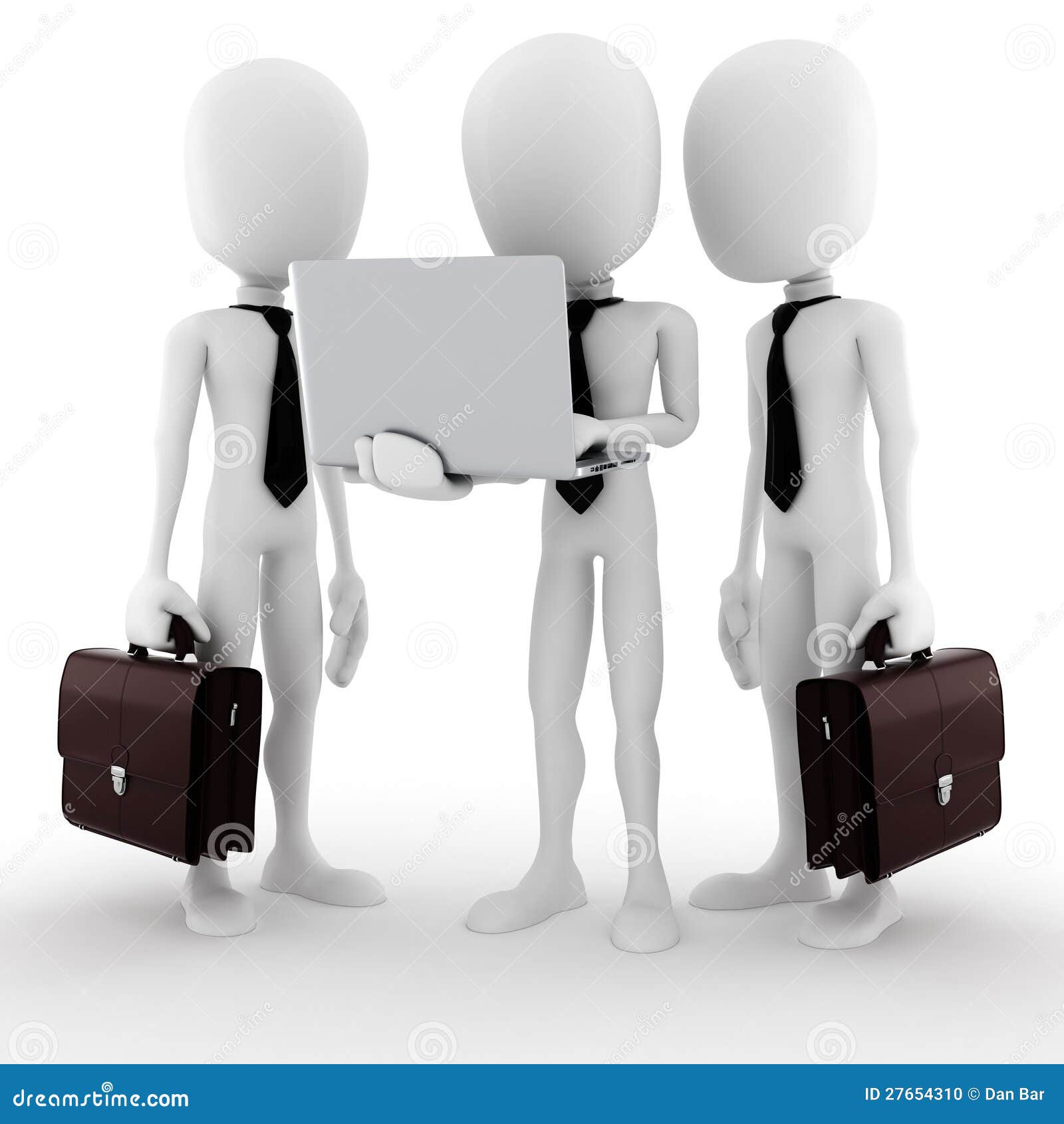 3d man team work stock illustration. Illustration of finance - 27654310