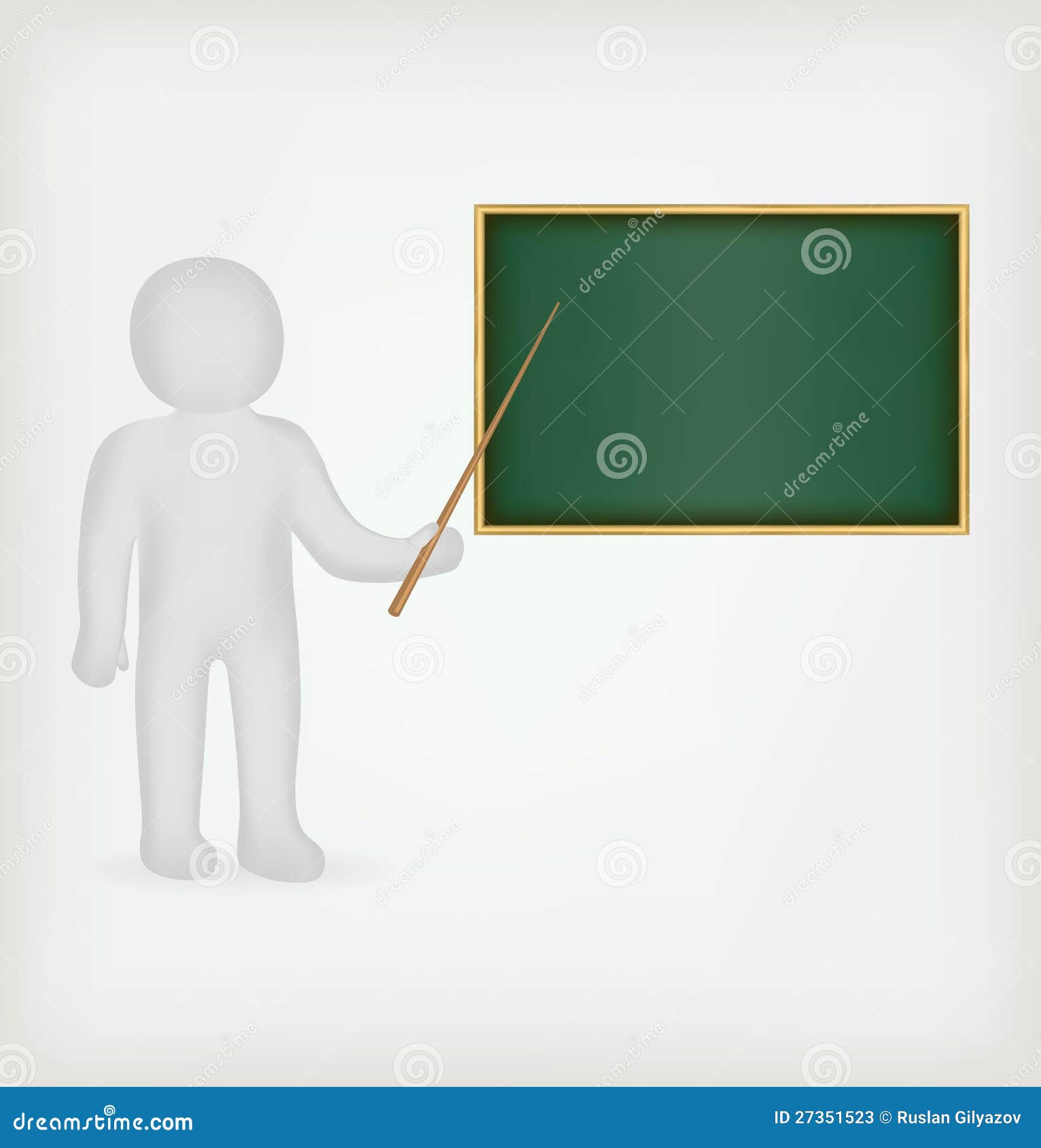 3D Man Vector | CartoonDealer.com #27351523