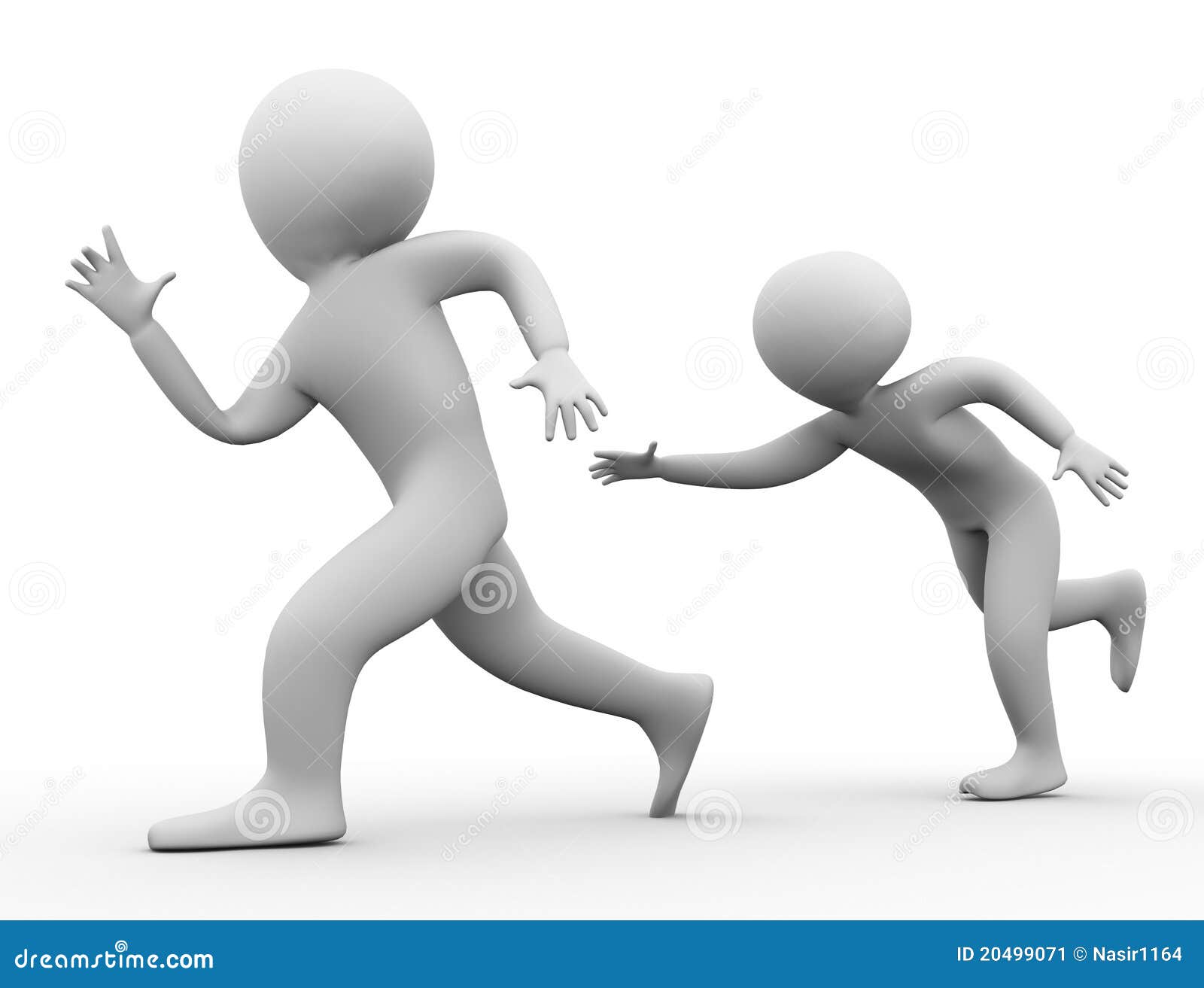 3d man winner stock illustration. Illustration of athlete - 20499071