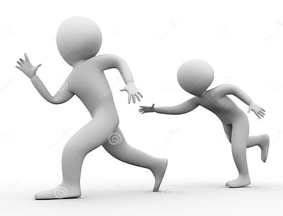 3d man winner stock illustration. Illustration of athlete - 20499071