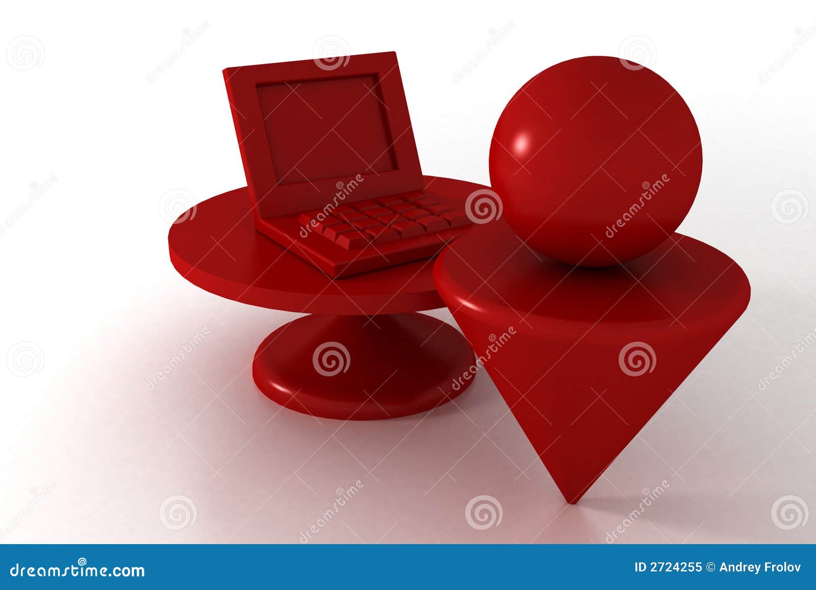 3d man in work stock illustration. Illustration of agent - 2724255