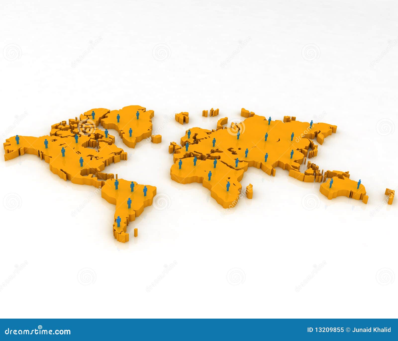 3d map stock illustration. Illustration of online, operation - 13209855