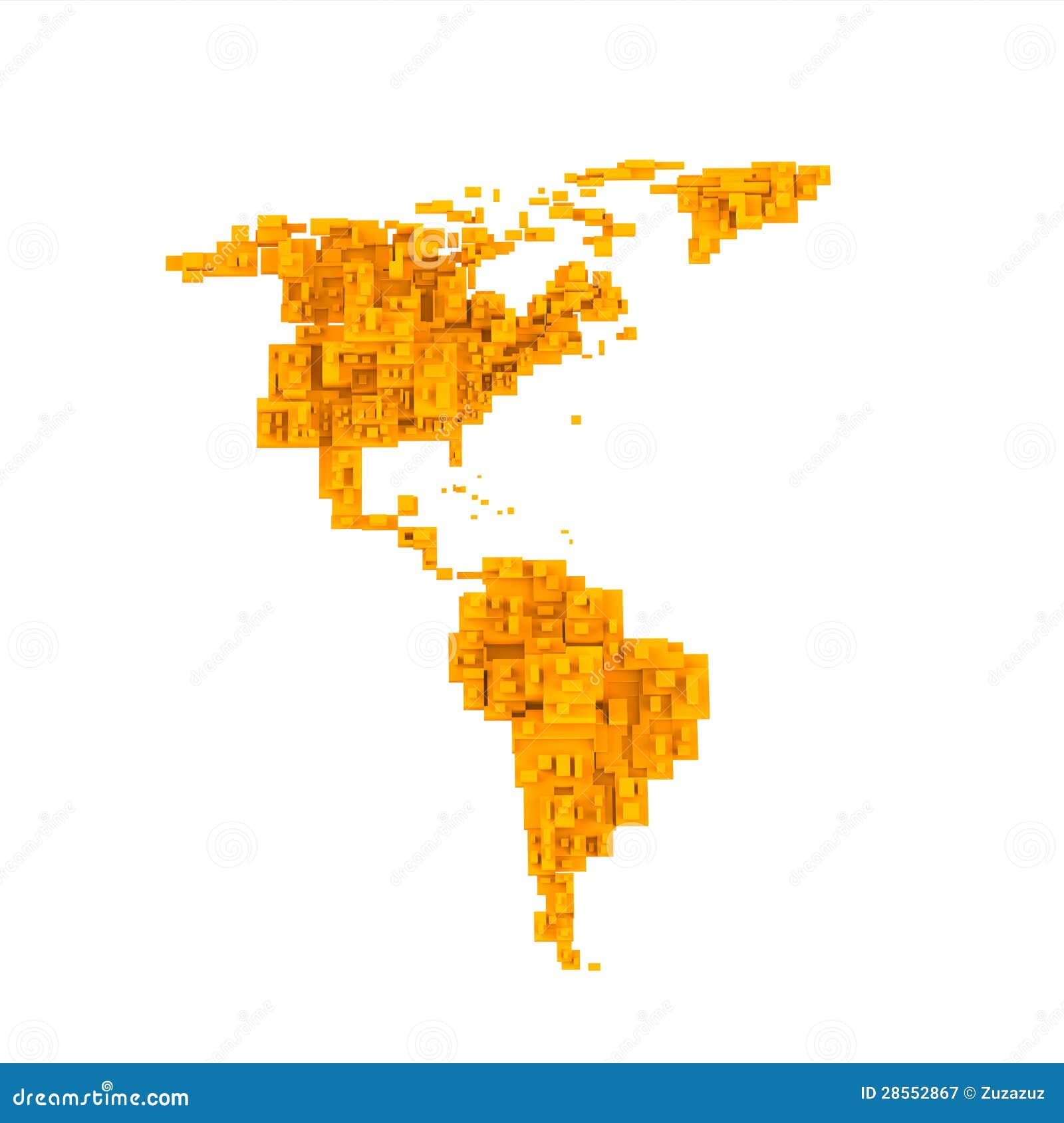 3d map of america stock illustration. Illustration of cartography ...