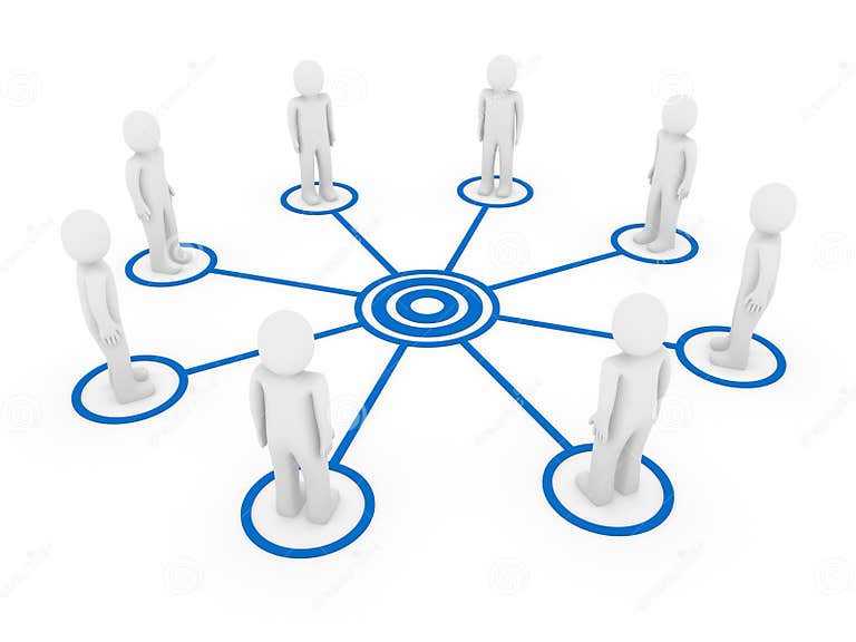 3d men connection stock illustration. Illustration of internet - 19348438