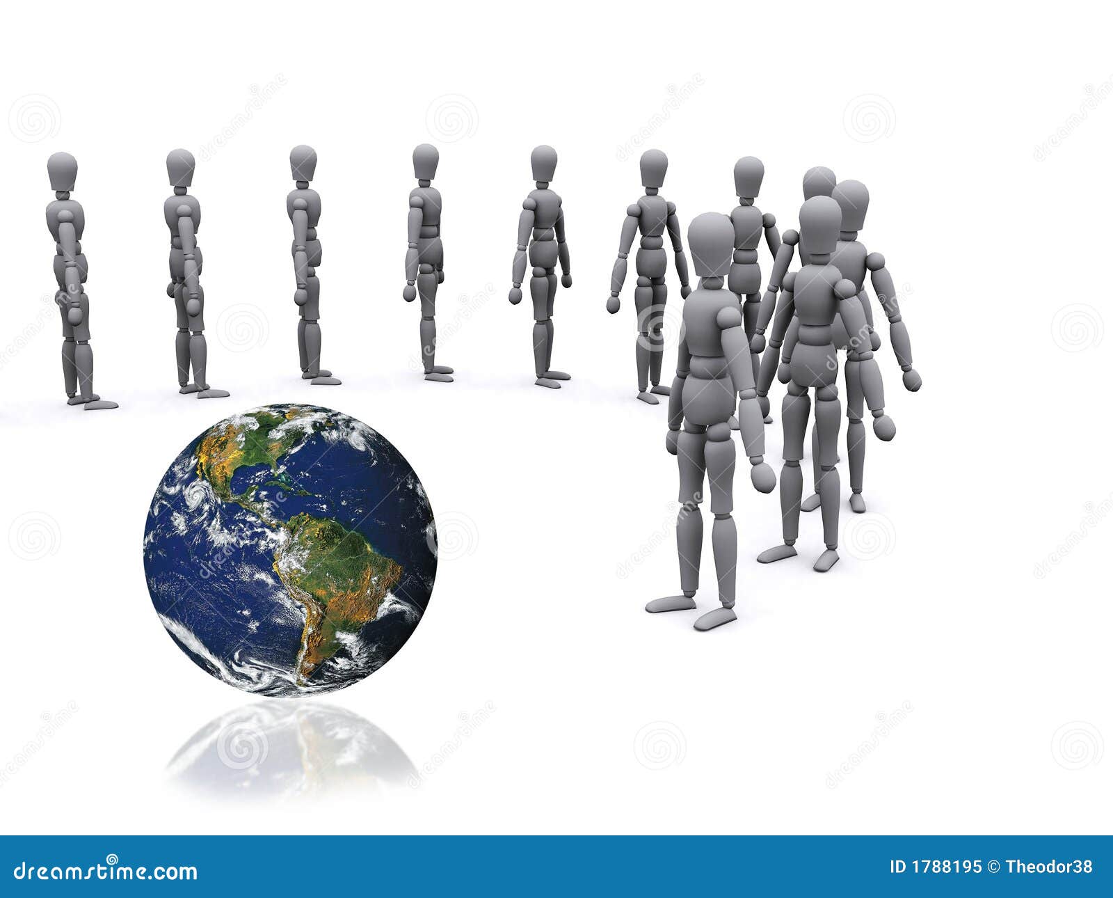 3d Mensen Picture. Image: 1788195