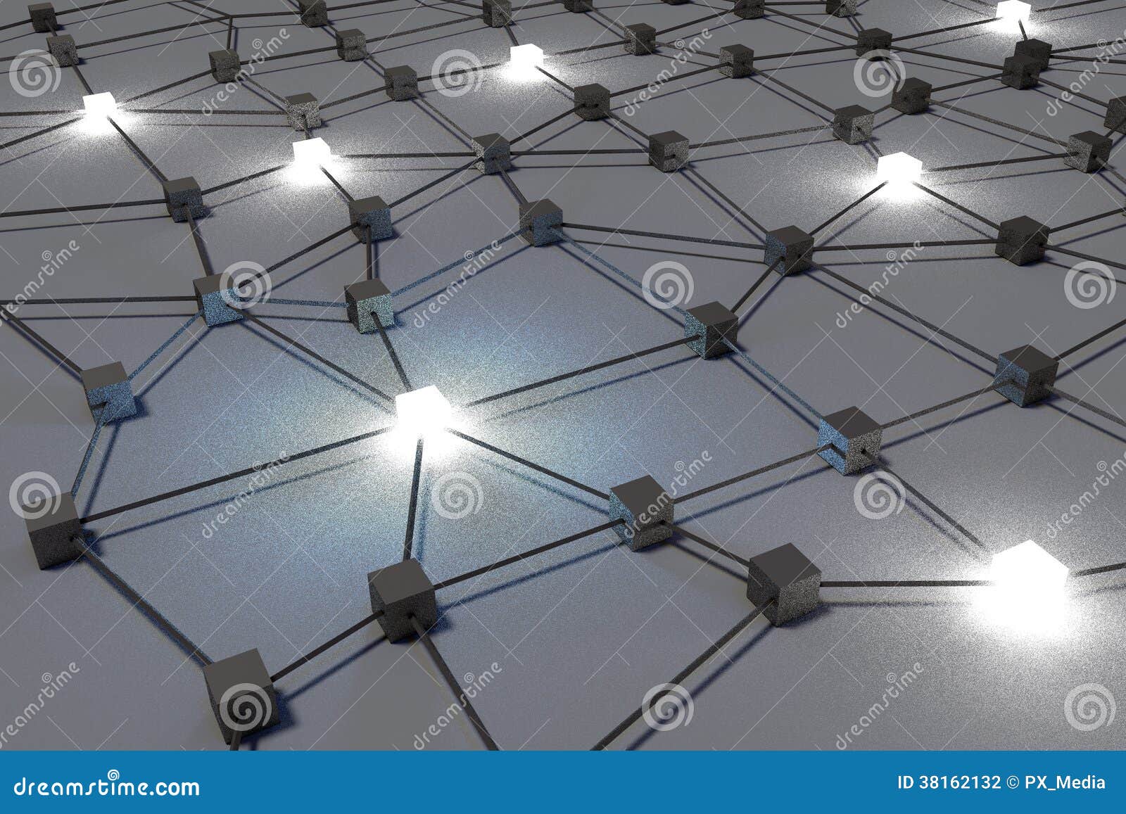 3D, Metaphors, Network, Internet, Connection, Structure, Organization ...