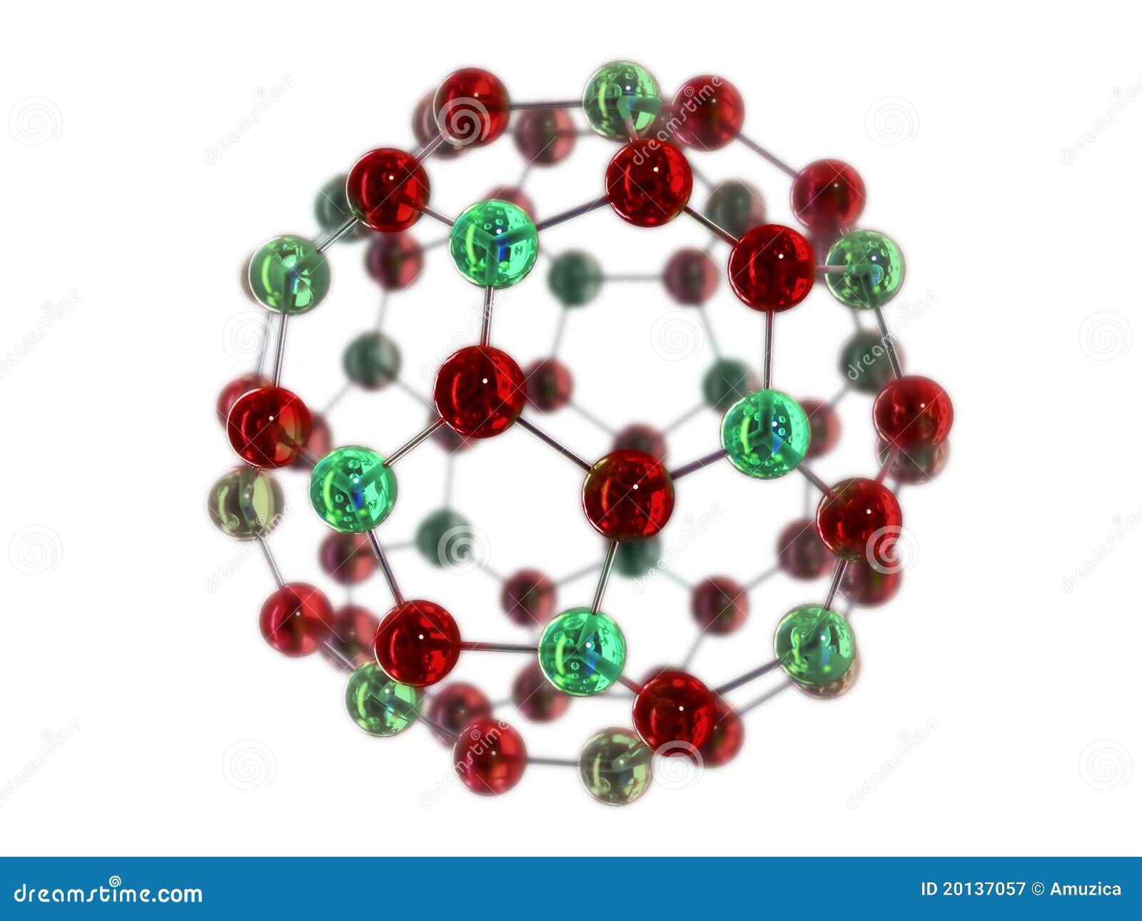 3d molecule stock illustration. Illustration of model - 20137057
