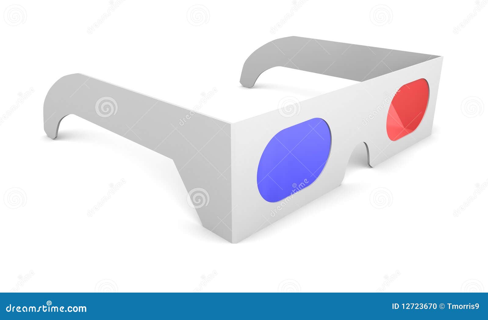 3D Movie glasses stock illustration. Illustration of film - 12723670