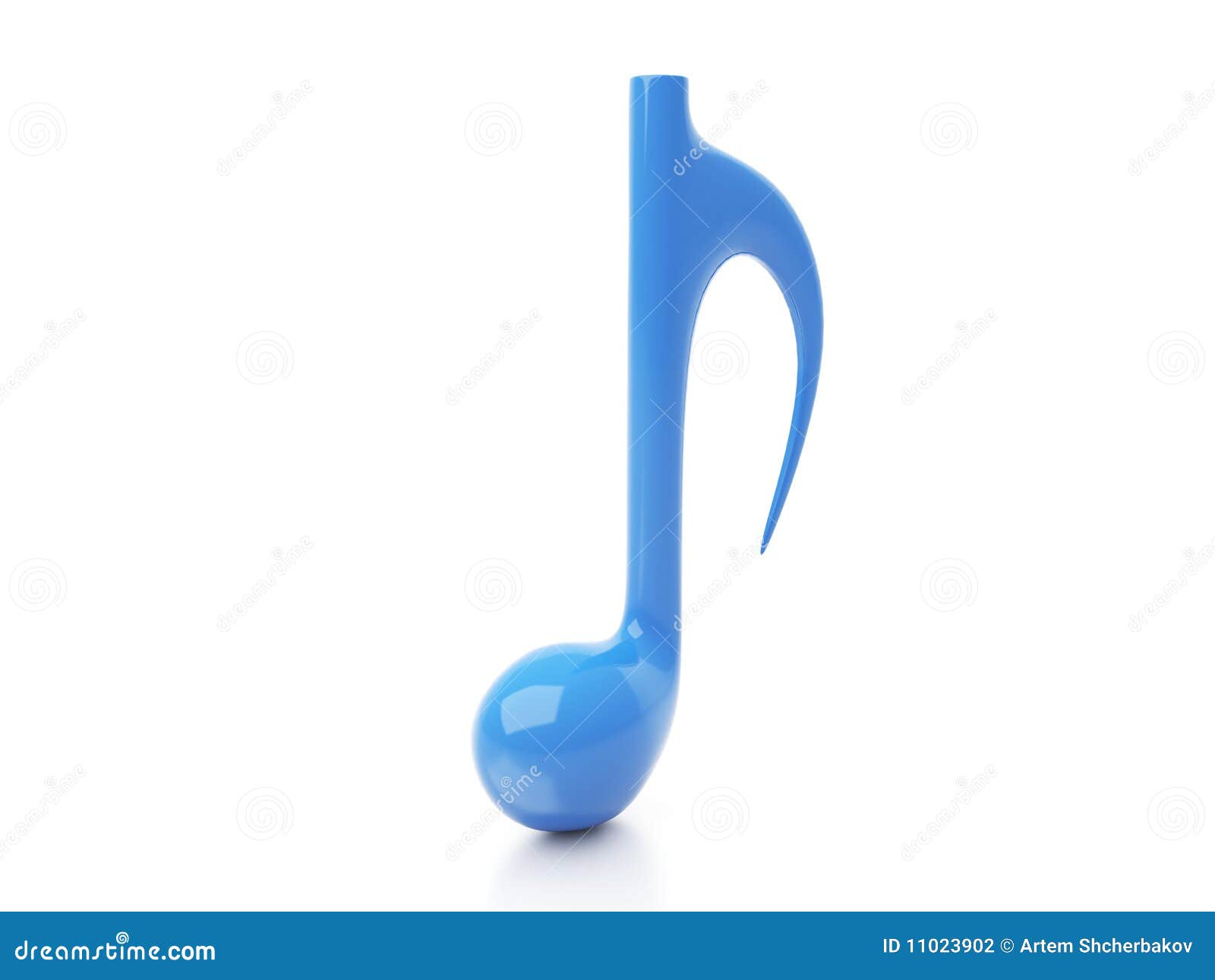 3d Music Note stock illustration. Illustration of harmony - 11023902