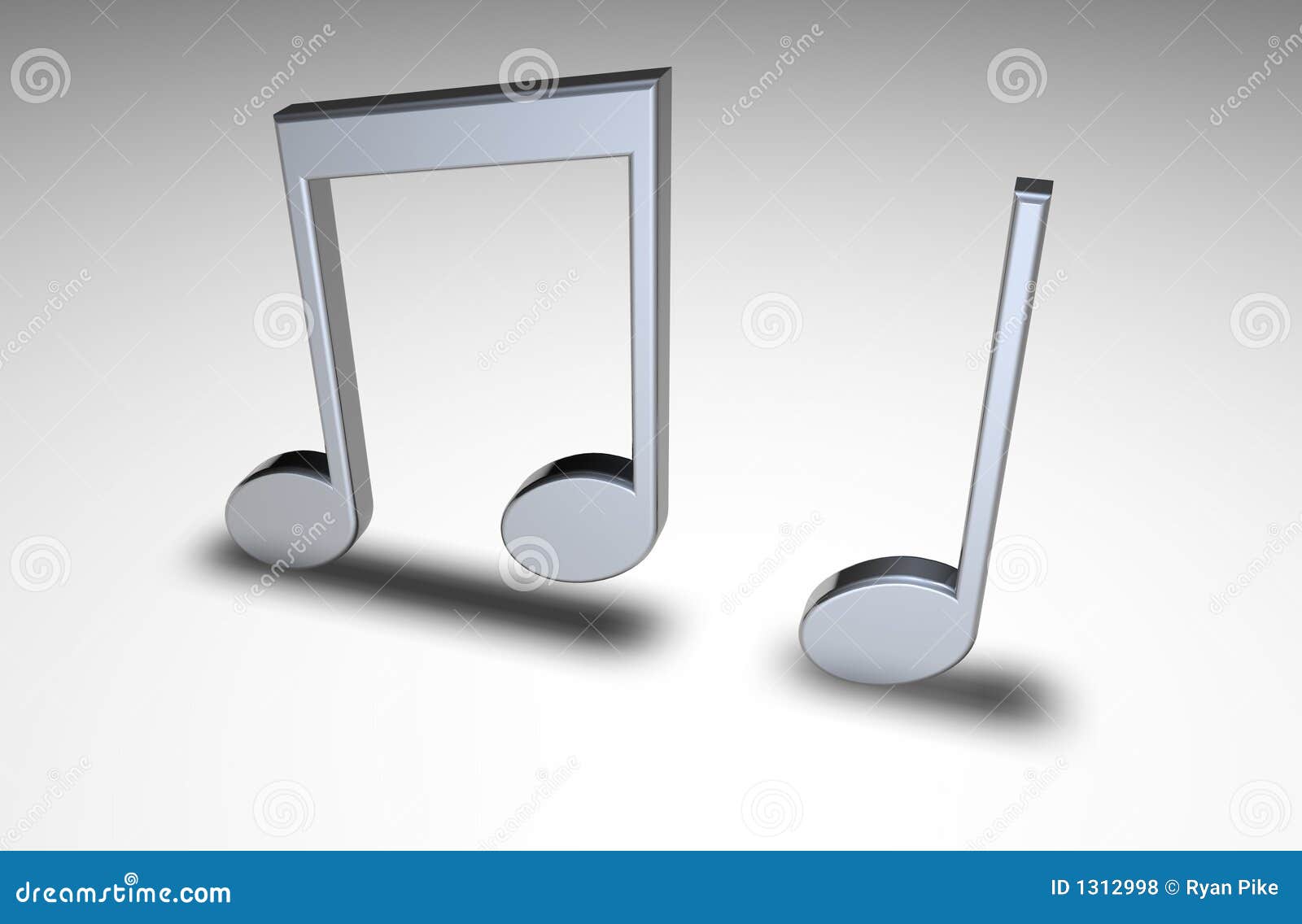 3d Music Note Png