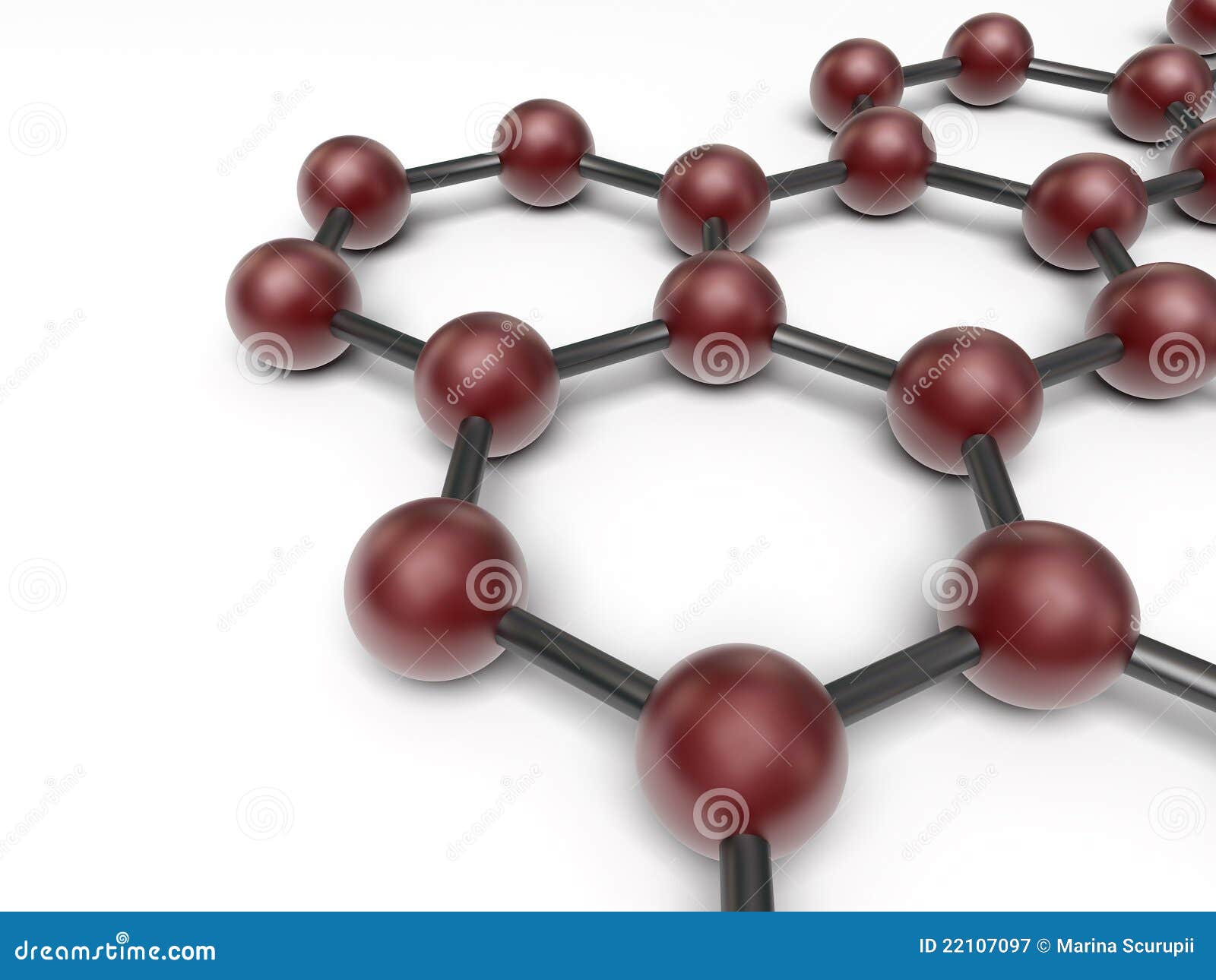 3d nano structure stock illustration. Illustration of three - 22107097