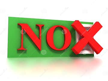 3D no sign stock illustration. Illustration of cancel - 2714624