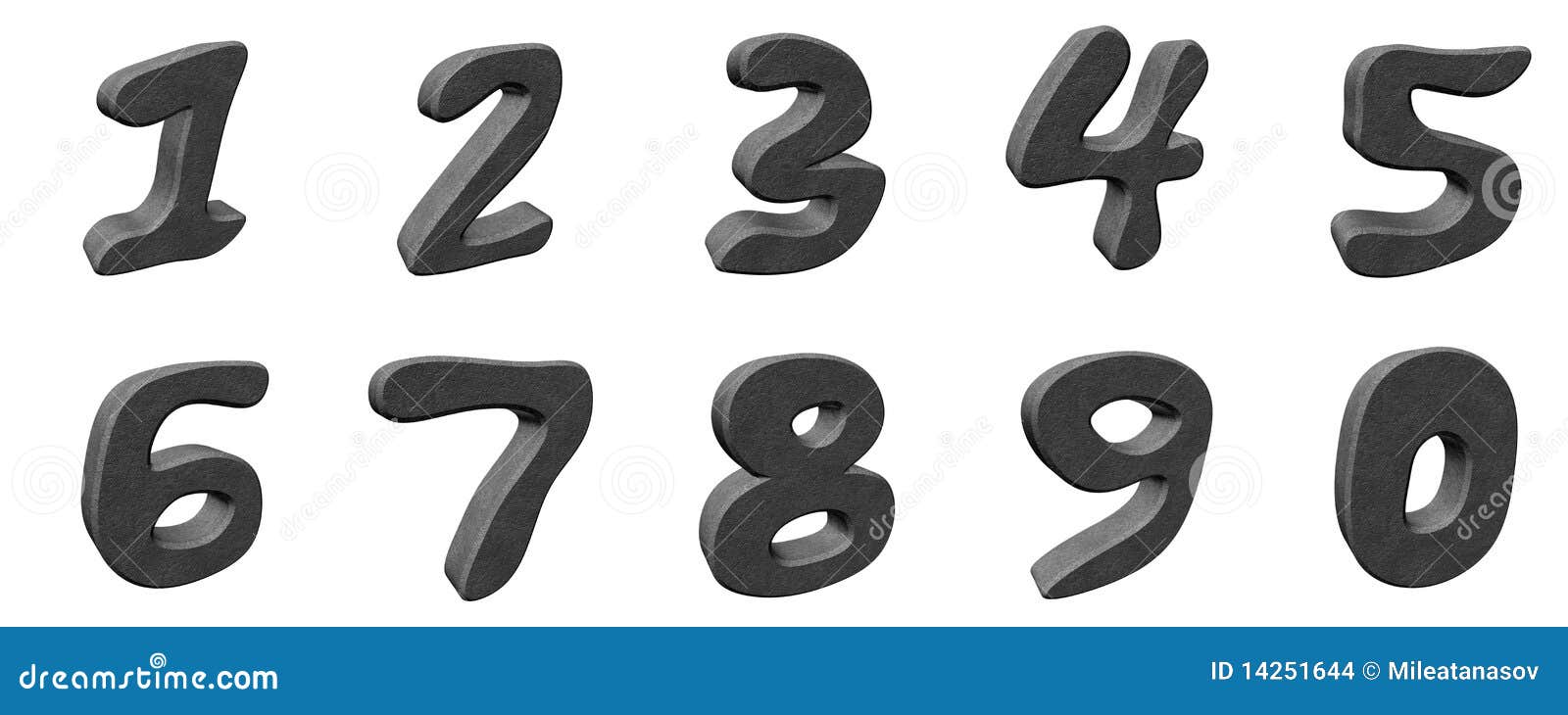 3d Numbers Stock Photo | CartoonDealer.com #14251644