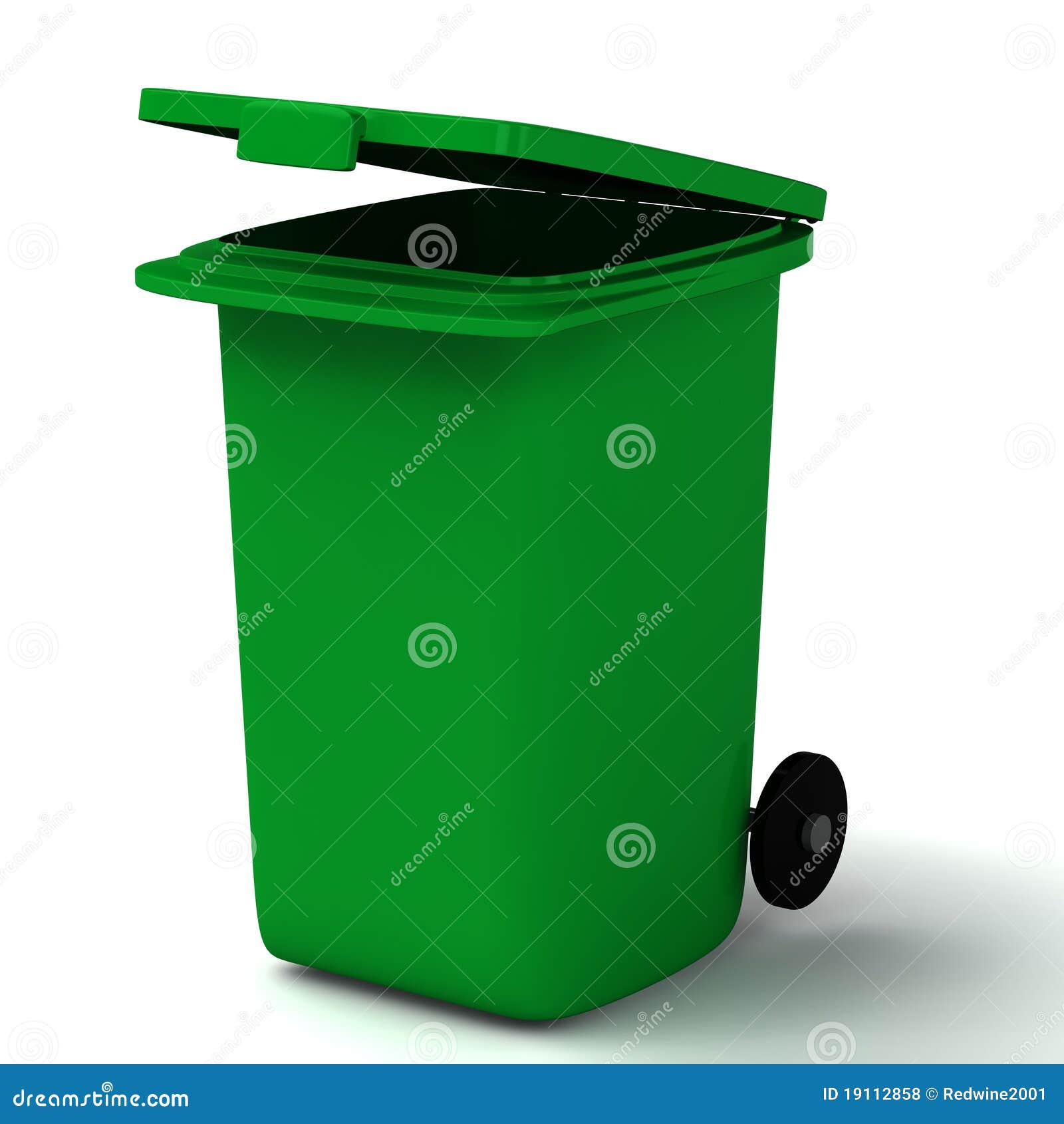 Open Green Cargo Container Royalty-Free Stock Image | CartoonDealer.com ...