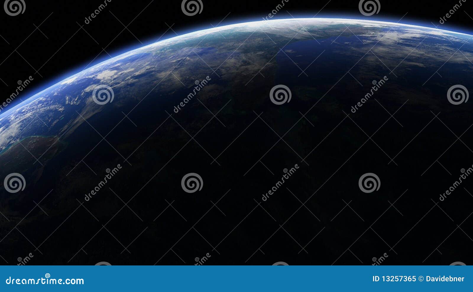 3D Orbit Rim Lit stock illustration. Illustration of orbit - 13257365