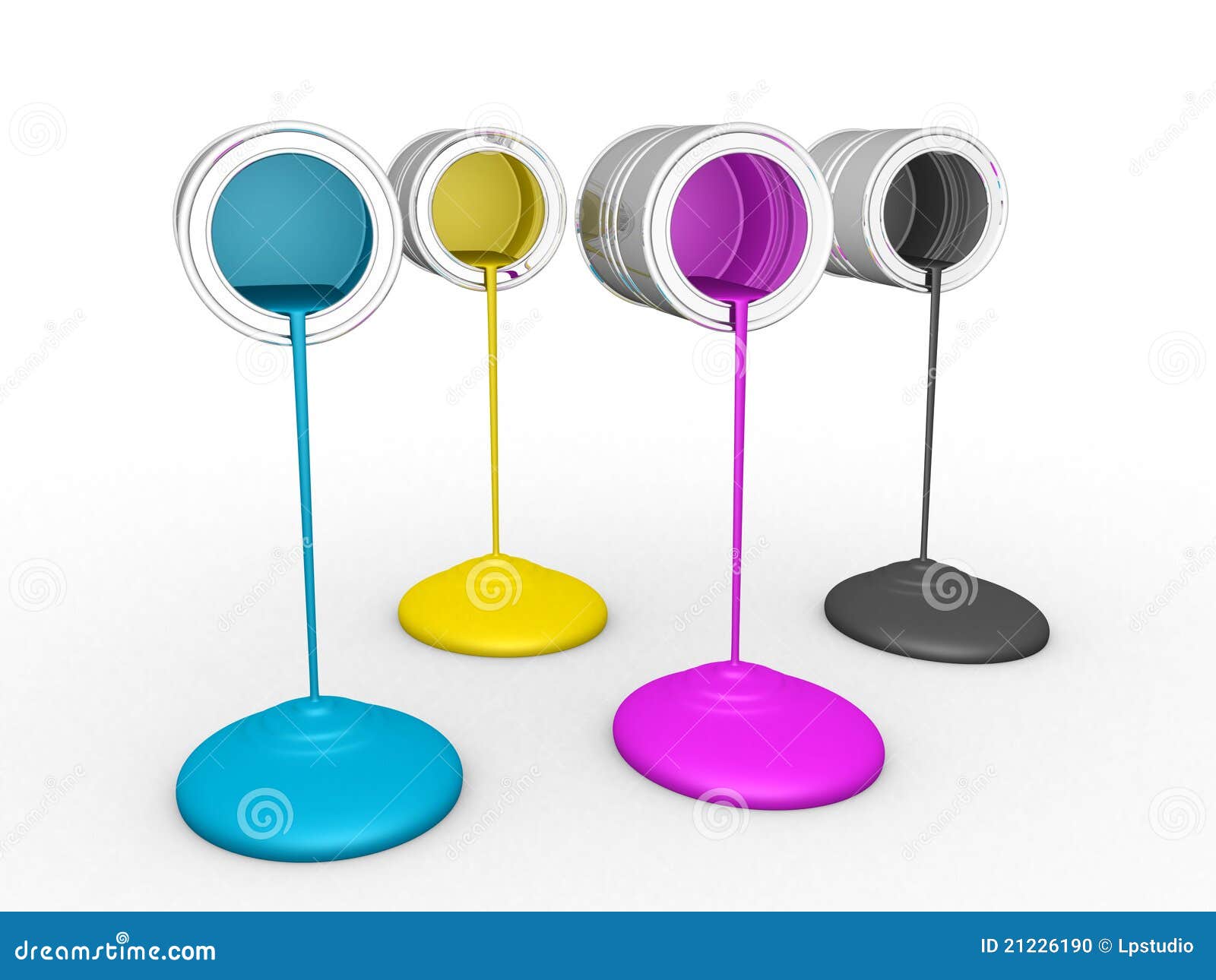 3D Paint Dripping, stock illustration. Illustration of renovation ...