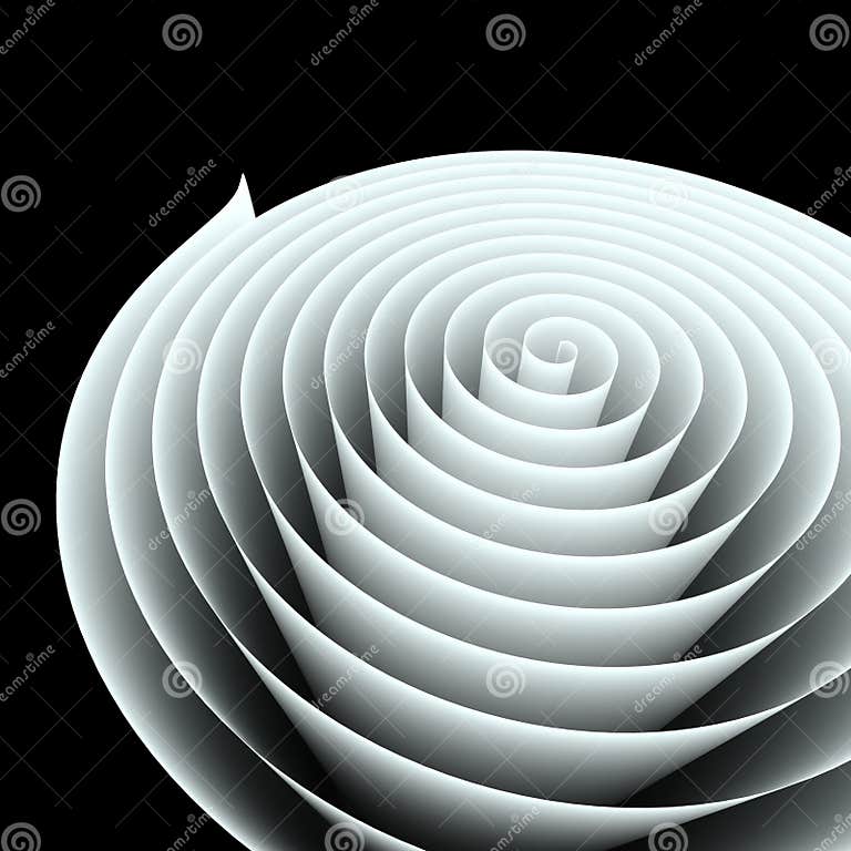 3d paper roll stock illustration. Illustration of circle - 19520483