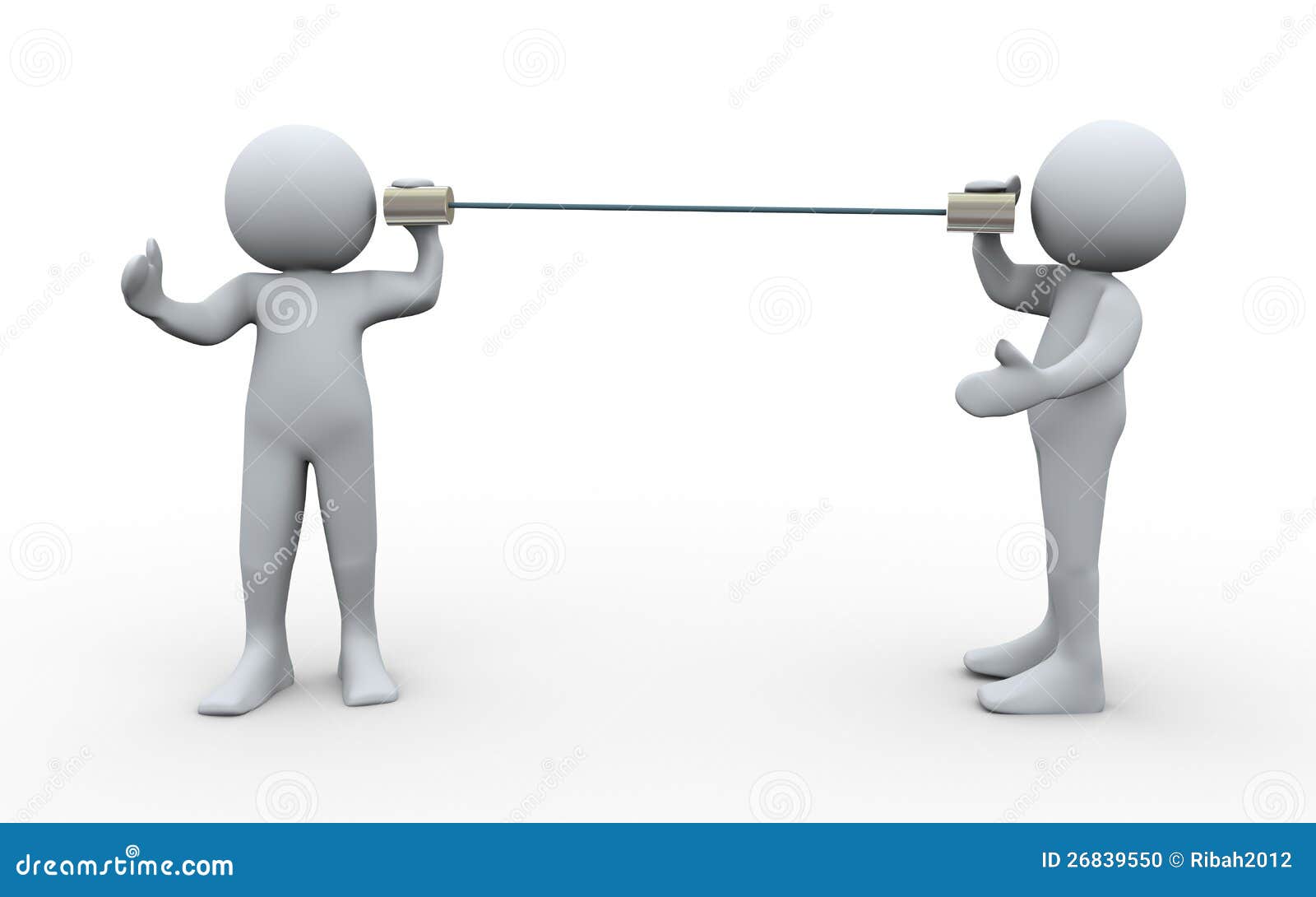 3d People Communication Stock Photography | CartoonDealer.com #26839550