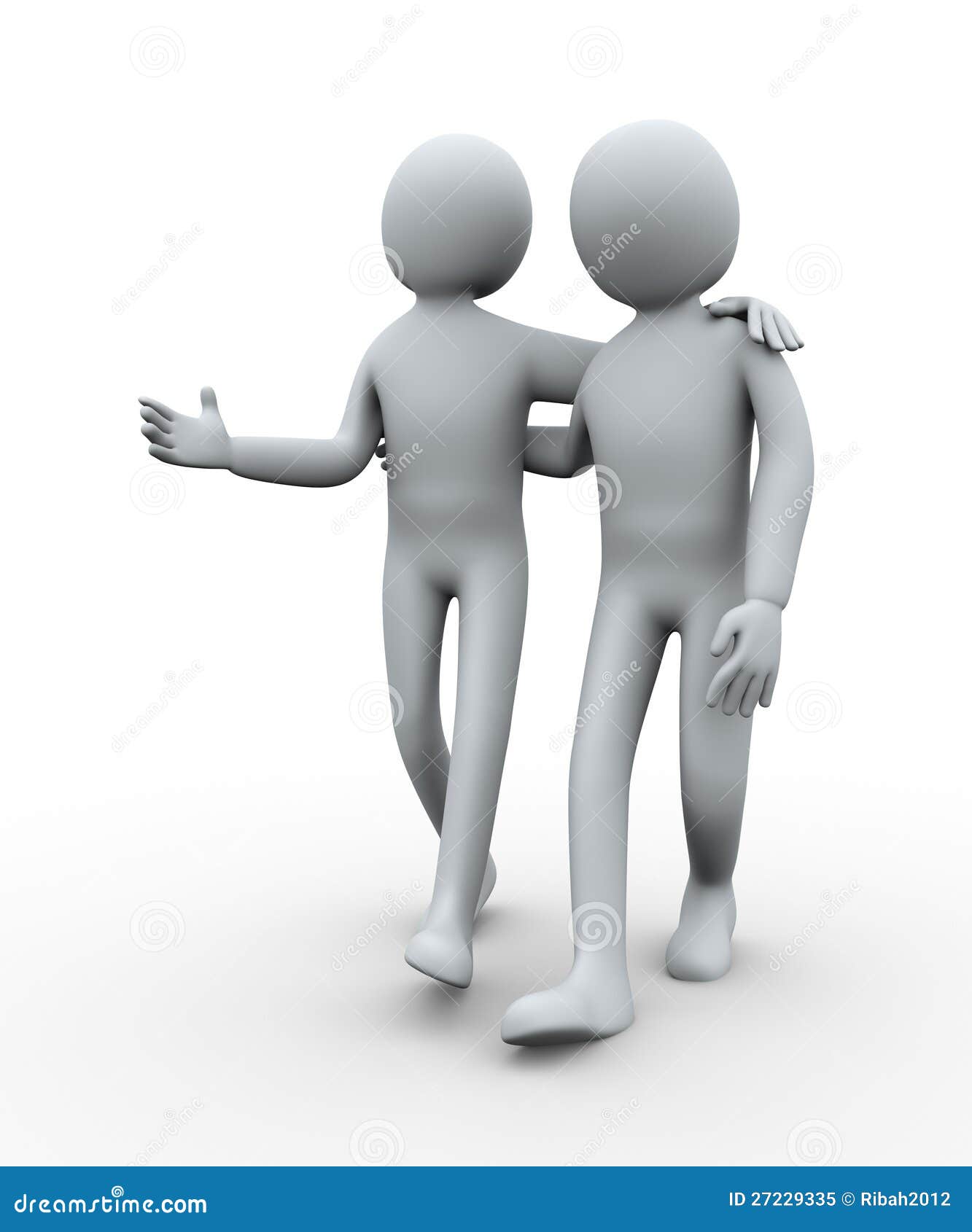 3d People Friends Royalty-Free Illustration | CartoonDealer.com #27229335