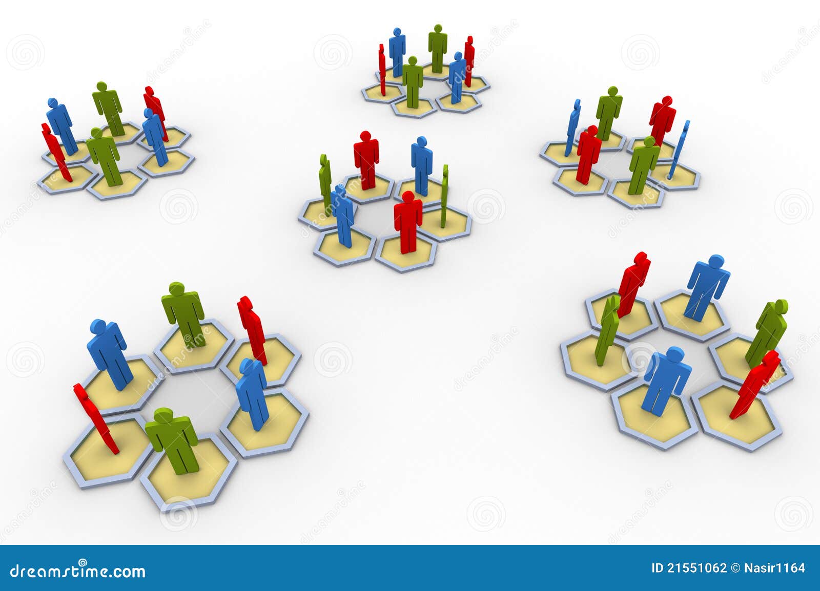 3d people group stock illustration. Illustration of chat - 21551062
