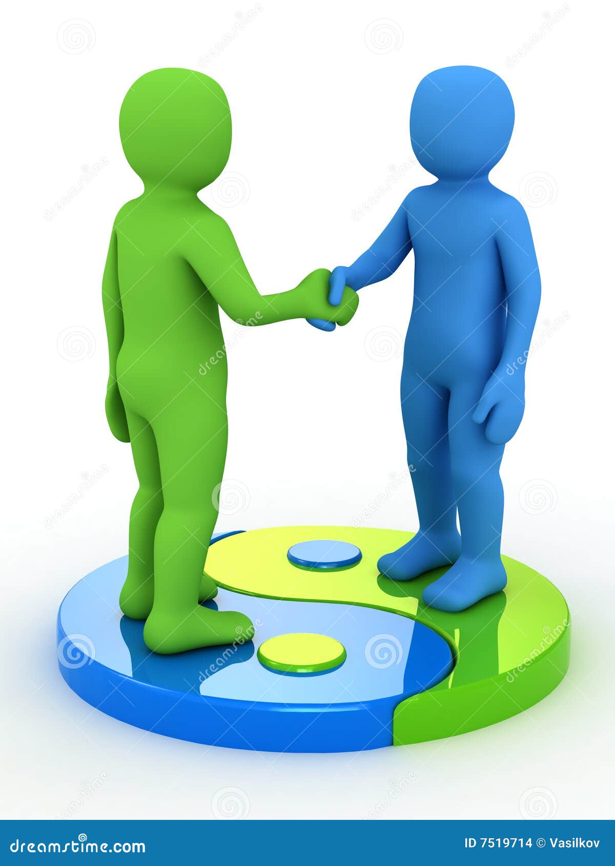 3d people partner stock illustration. Illustration of orient - 7519714