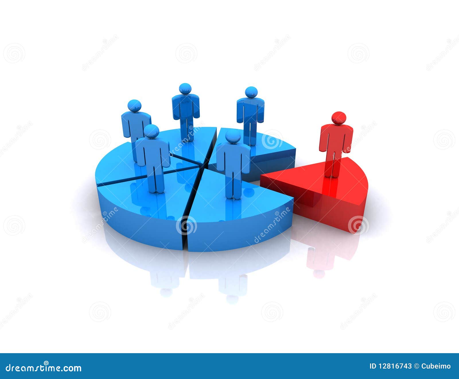 3d people team work stock illustration. Illustration of achievement ...