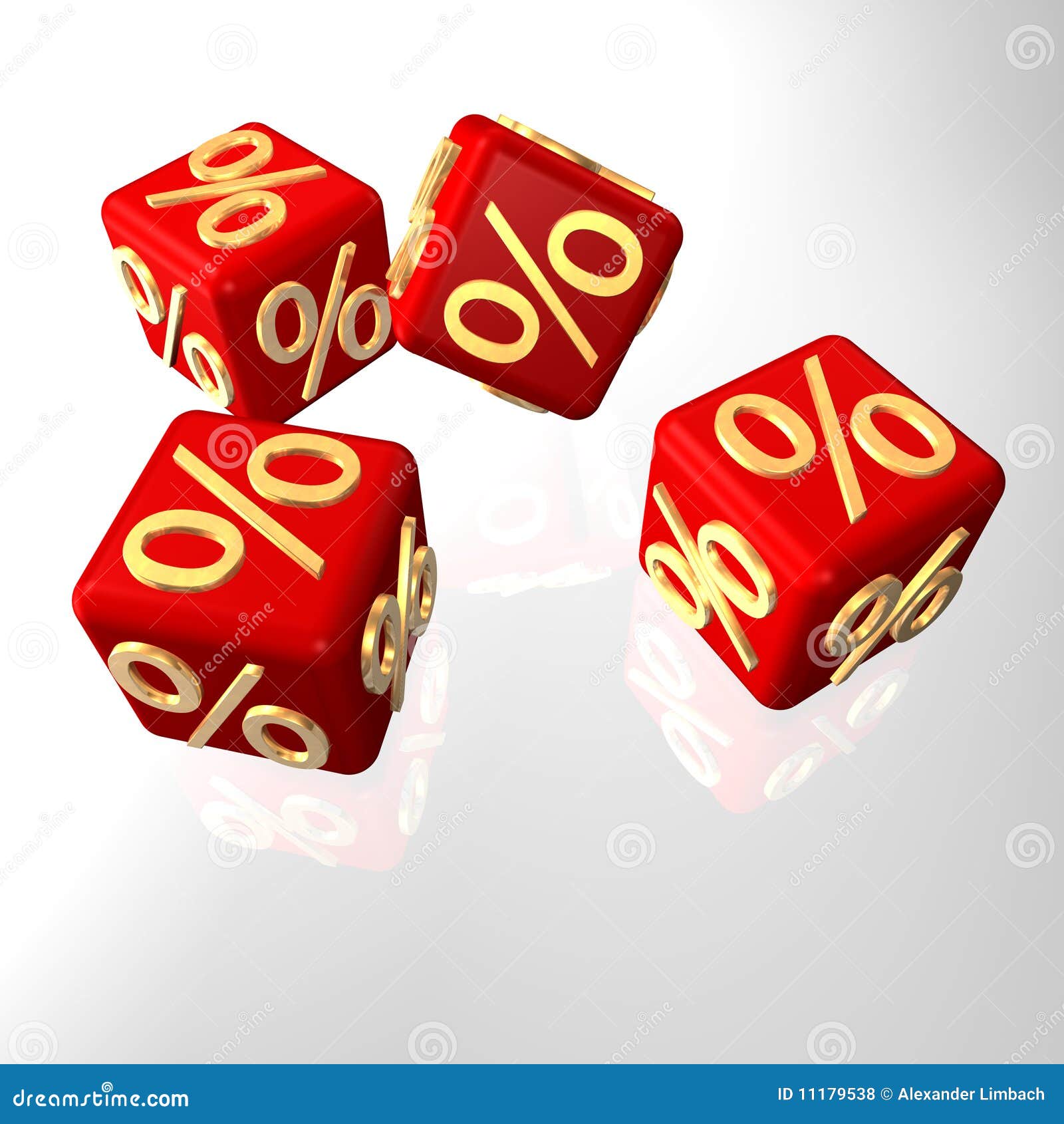 3D Per Cent Cube stock illustration. Illustration of shop - 11179538