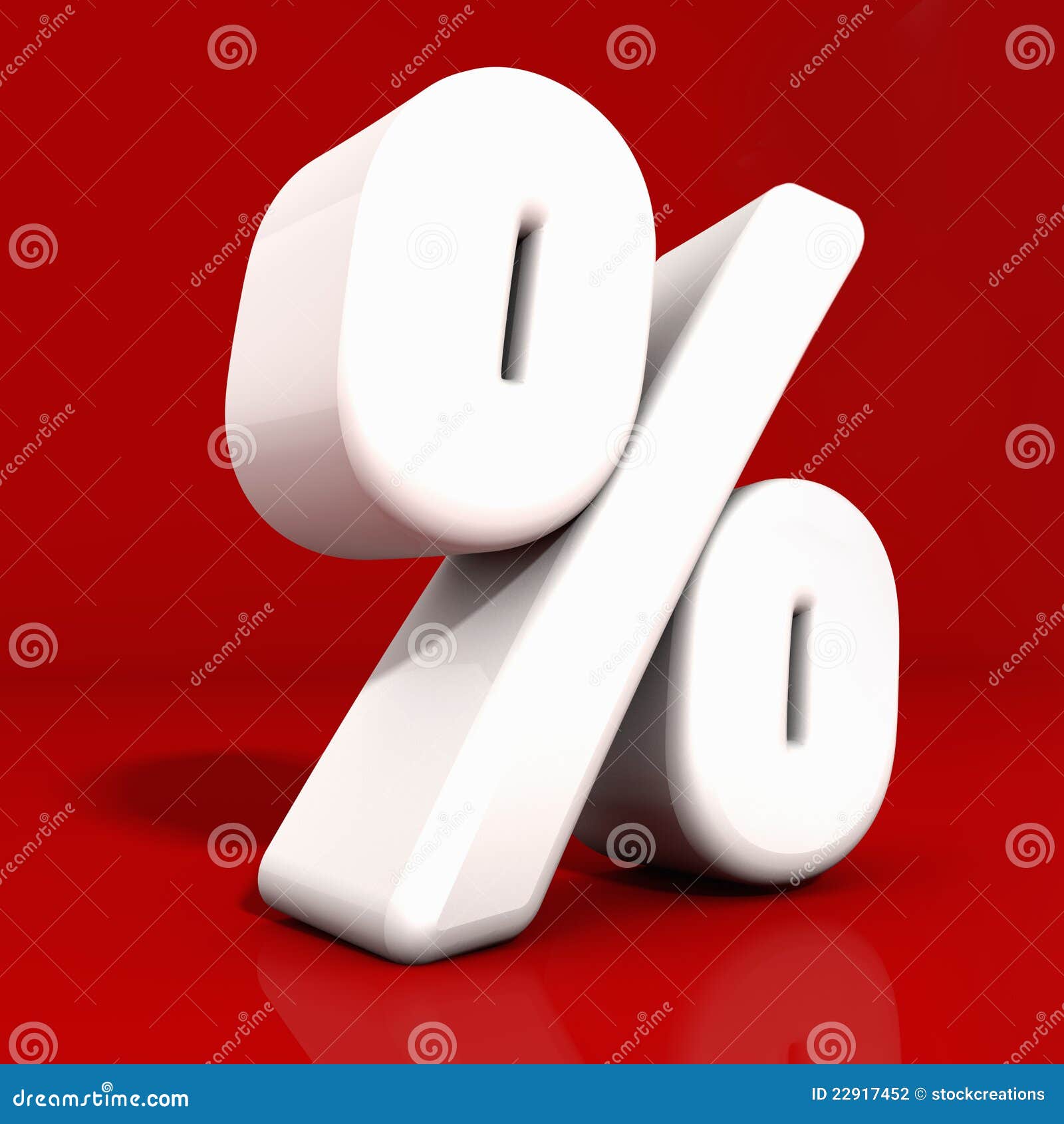 3d Percentage Icon stock illustration. Image of plate - 22917452