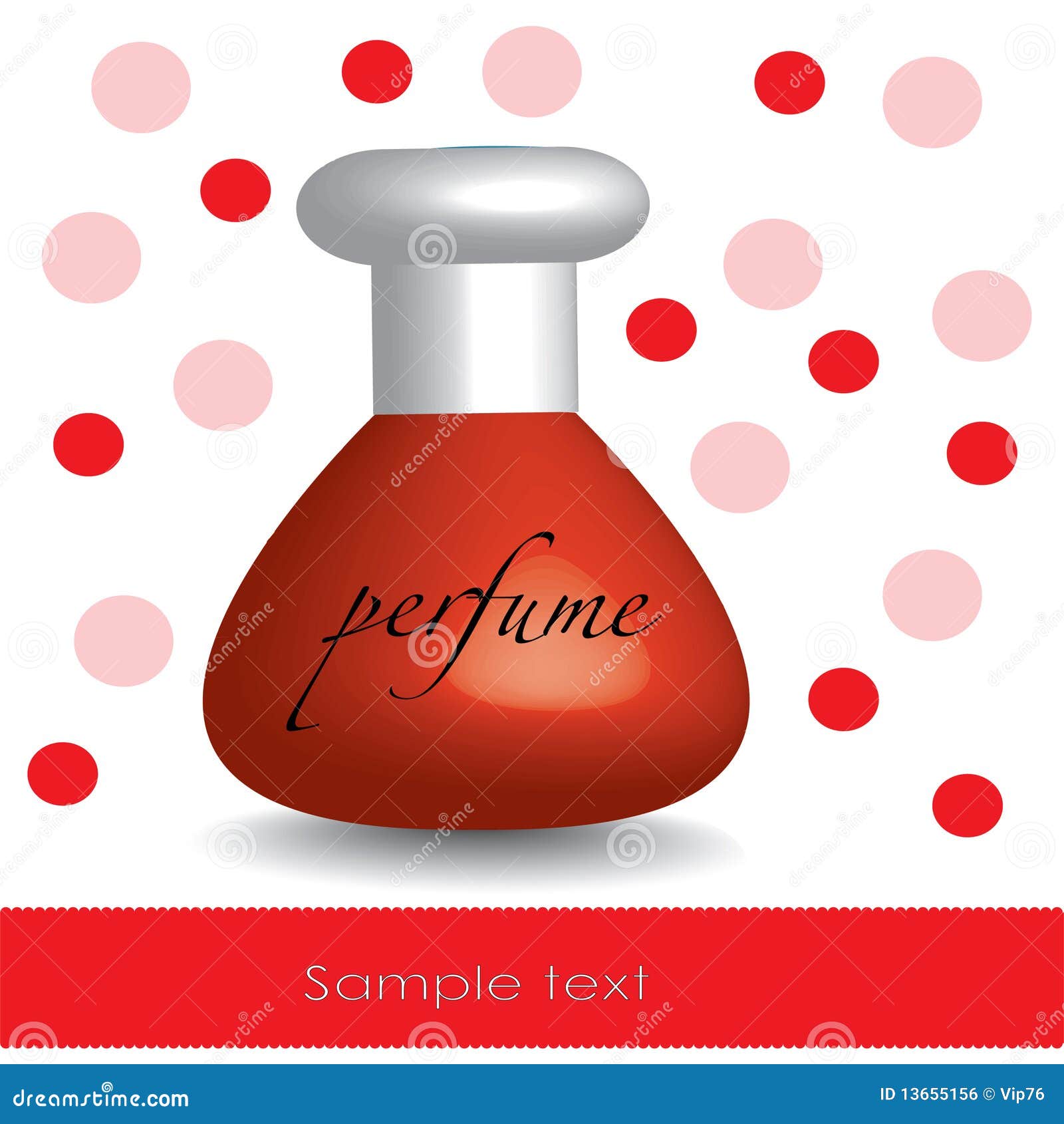 3d perfume stock vector. Illustration of cosmetics, elegance - 13655156