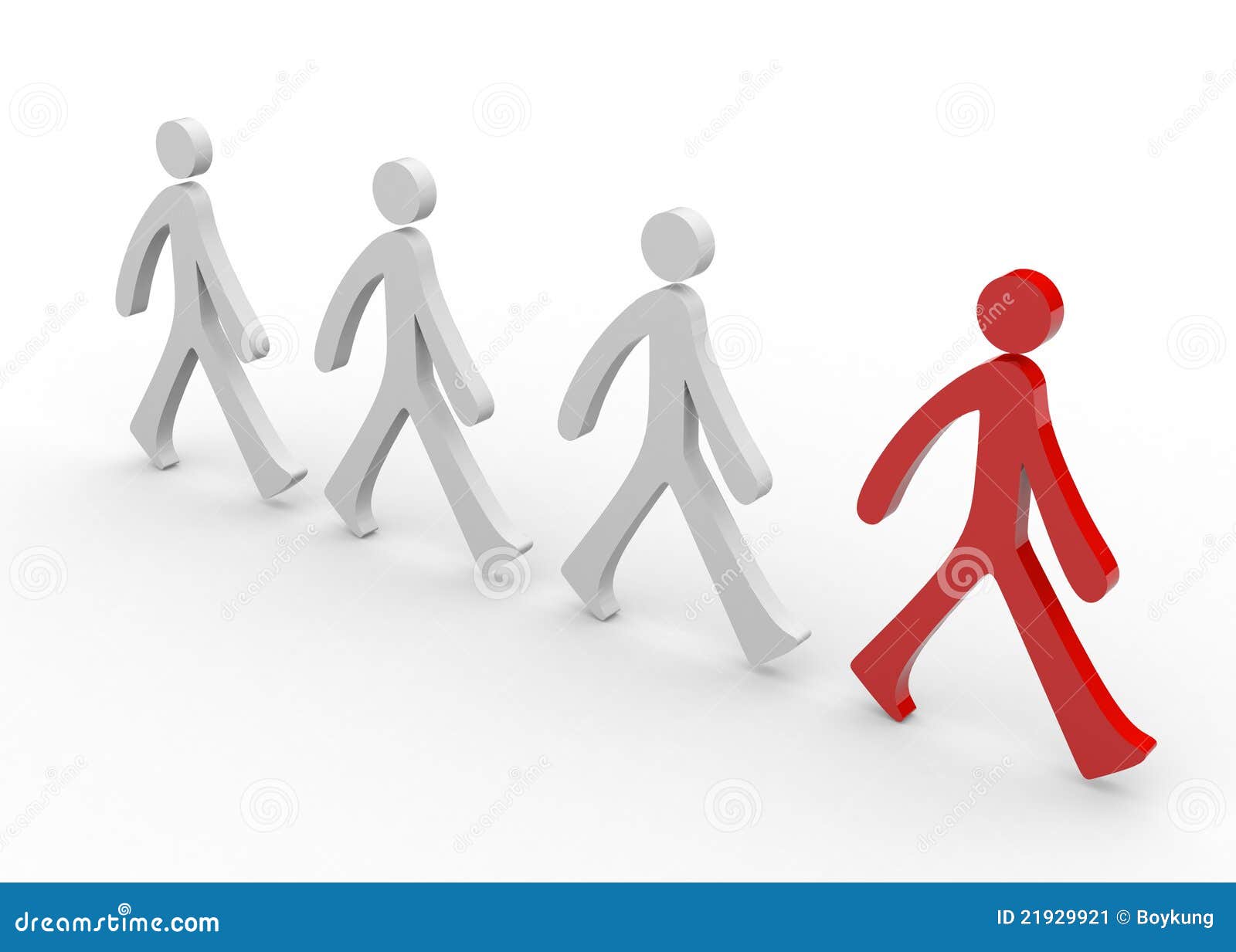 3D person walking stock illustration. Illustration of side - 21929921