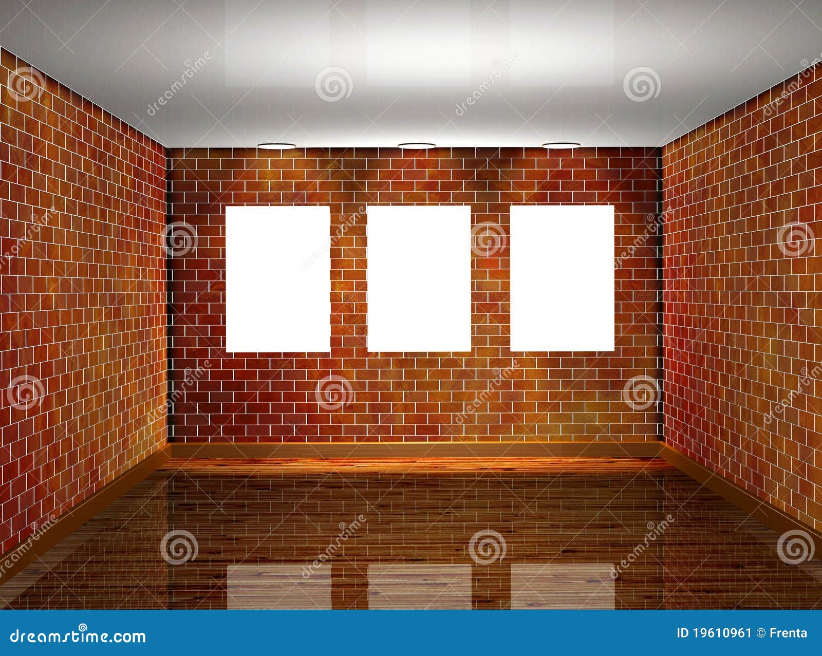 3d picture gallery stock illustration. Illustration of light - 19610961