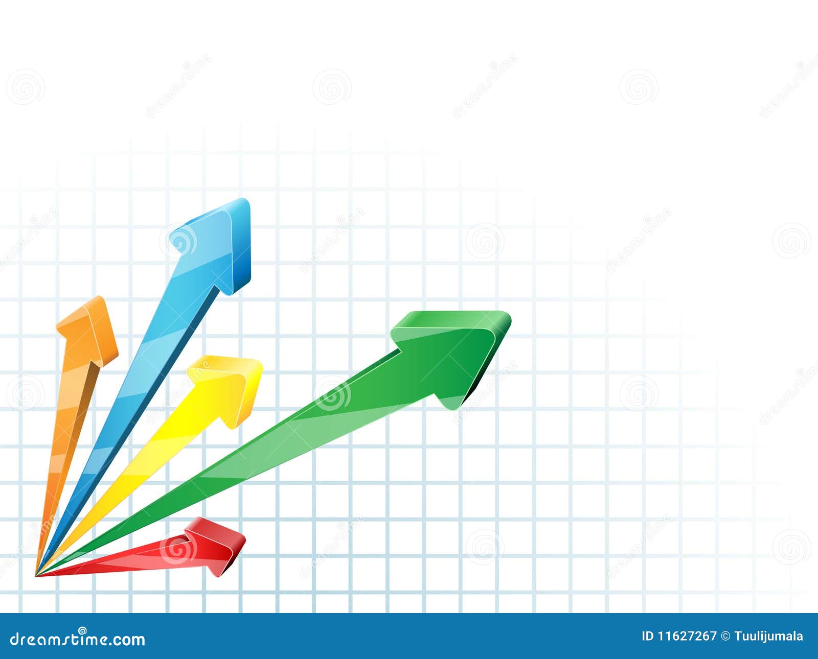 3D Pijlen Bedrijfsachtergrond Vector Illustratie - Illustration of ...