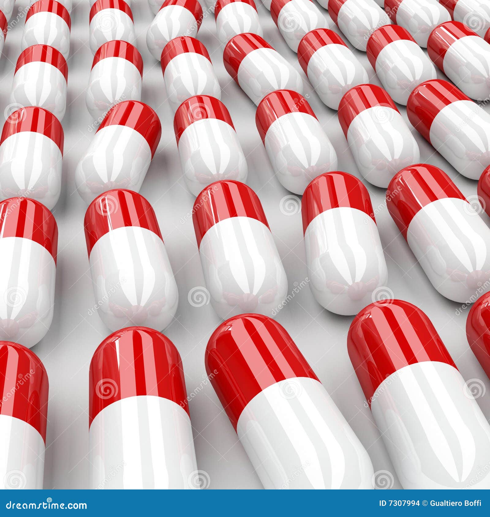 3d pills stock illustration. Illustration of antibiotic - 7307994